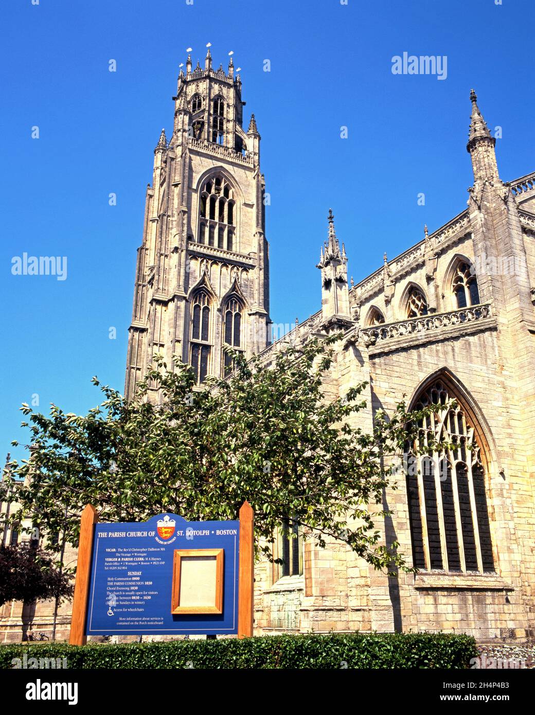 St botolphs church boston hi-res stock photography and images - Alamy