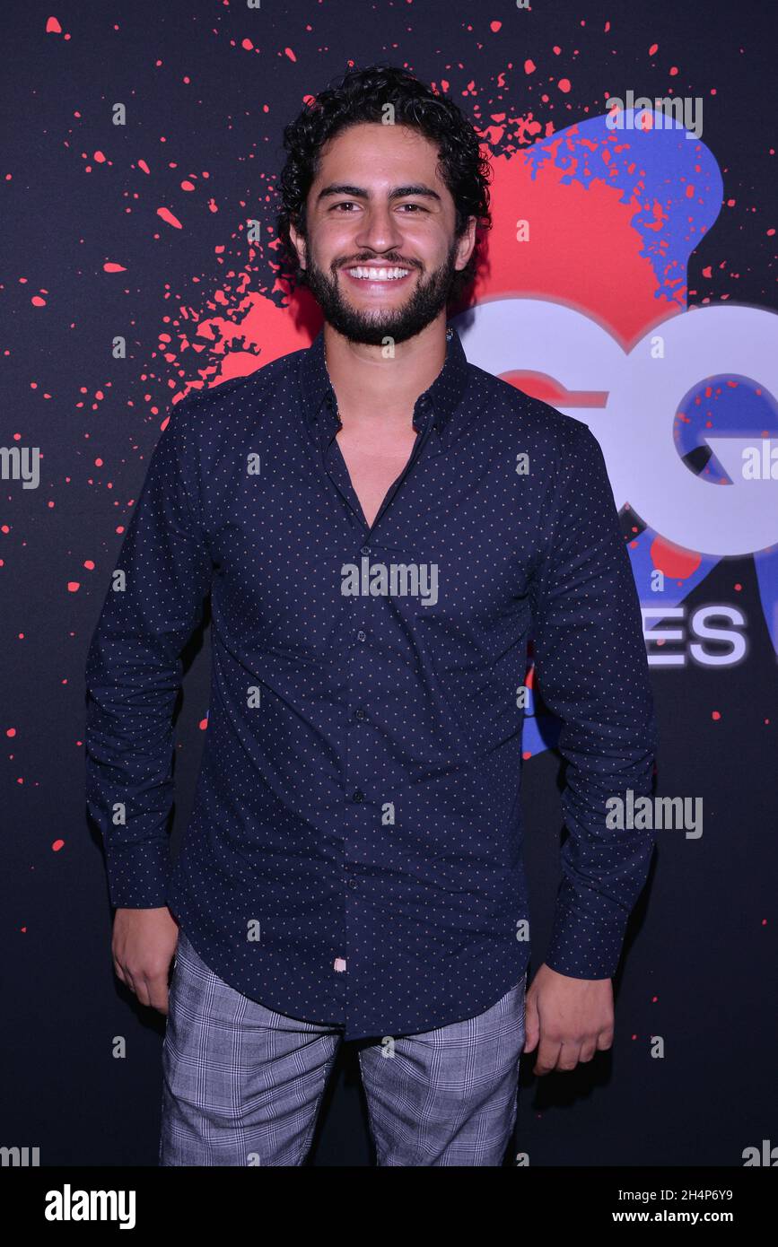 Mexico City, Mexico. 03rd Nov, 2021. Actor Enrique Arrizon, poses for ...