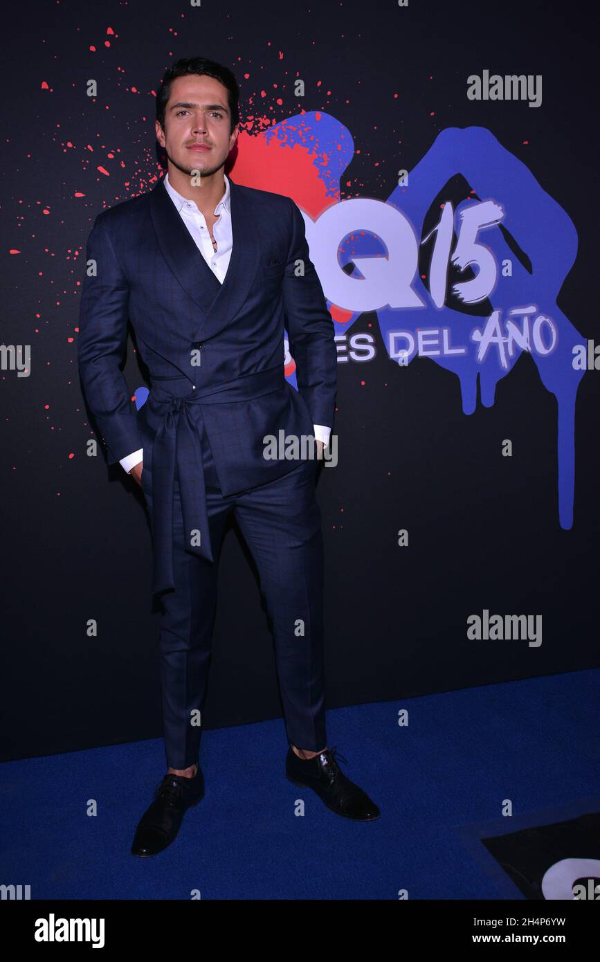 Mexico City, Mexico. 03rd Nov, 2021. Mario Moral poses for photos ...