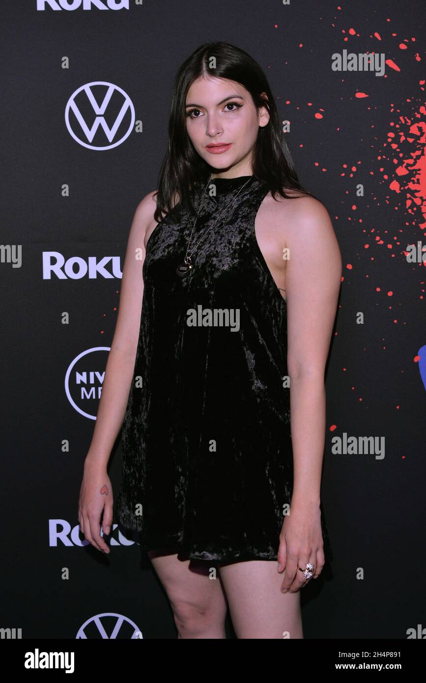Mexico City, Mexico. 03rd Nov, 2021. Actress Sara Cobo poses for photos ...
