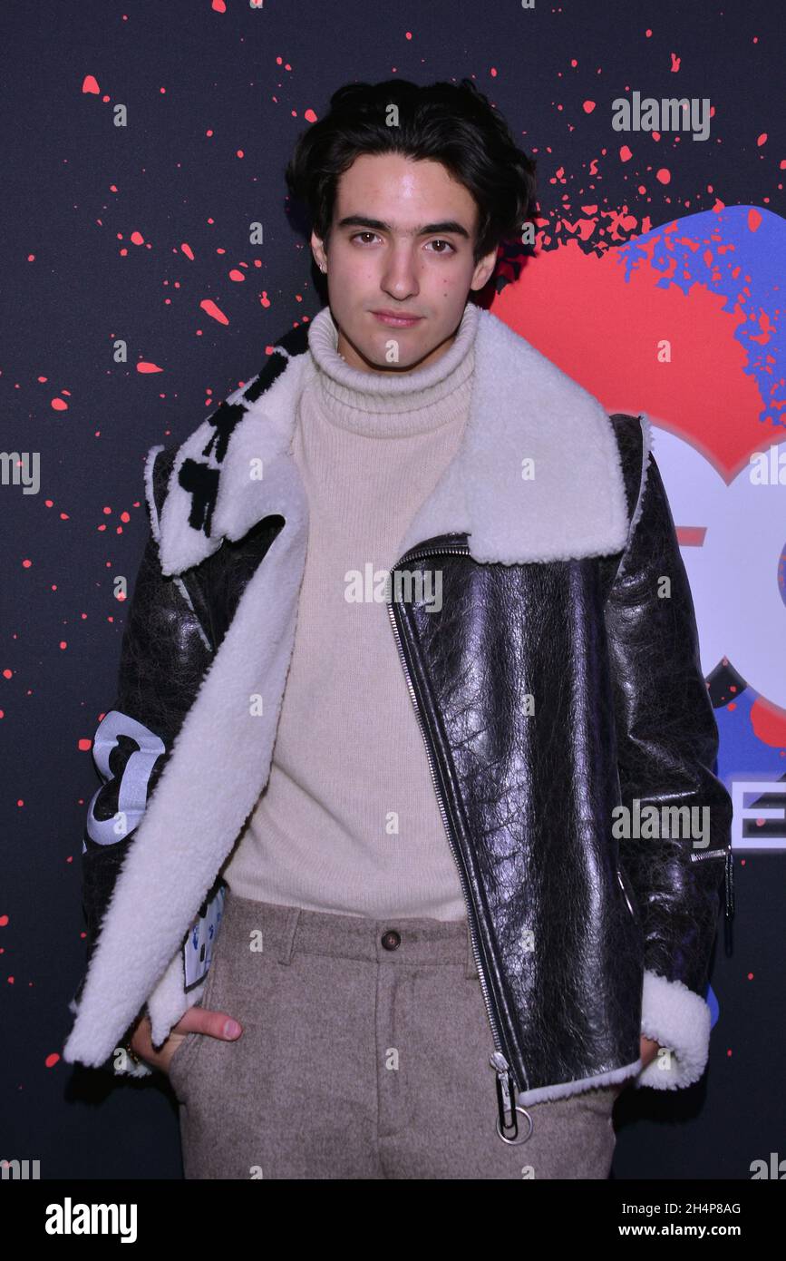 Mexico City, Mexico. 03rd Nov, 2021. Sebastián Poza poses for photos ...