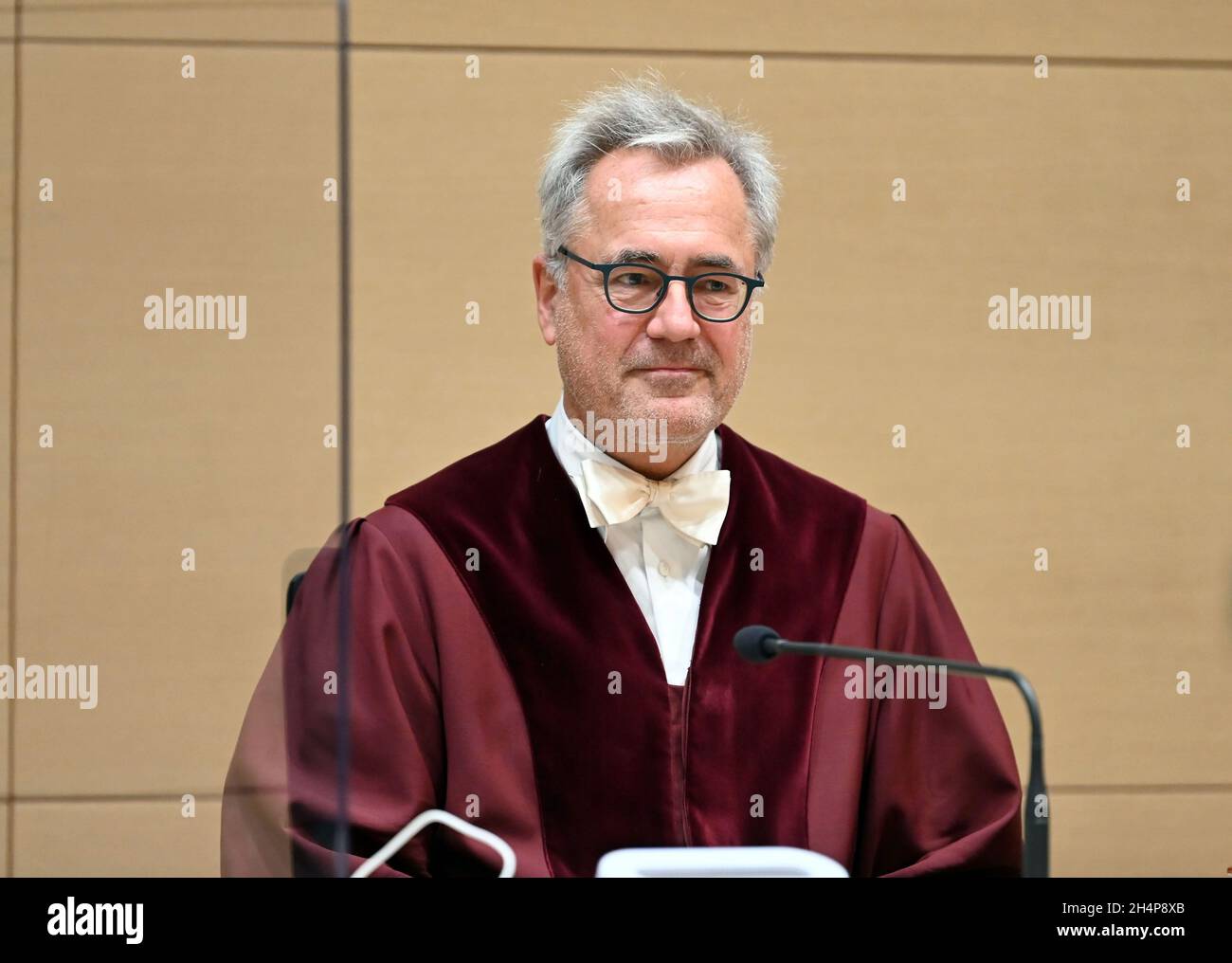 Karlsruhe, Germany. 04th Nov, 2021. Thomas Koch, Chairman of the First ...