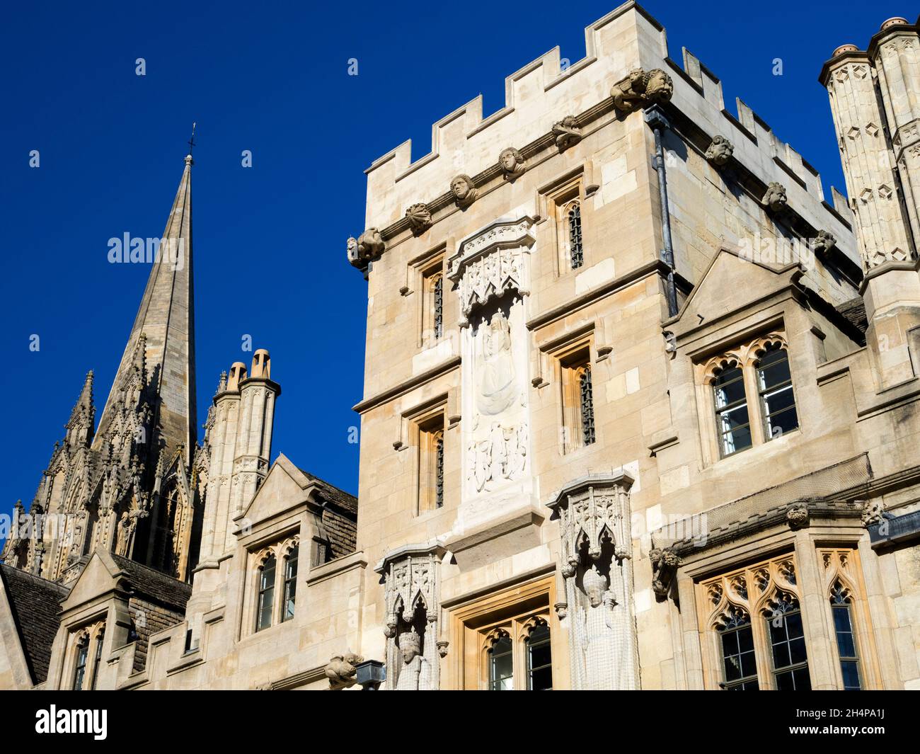 The University Church of St Mary the Virgin is a prominent Oxford ...