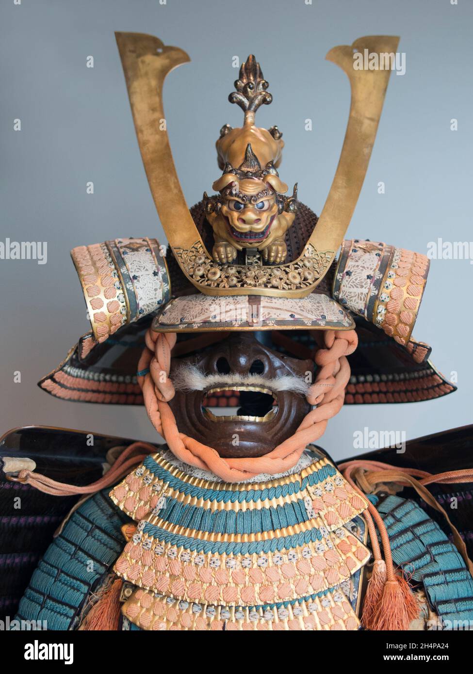 Fearsome Edo period 17th century Japanese Samurai armour and weapons in ...