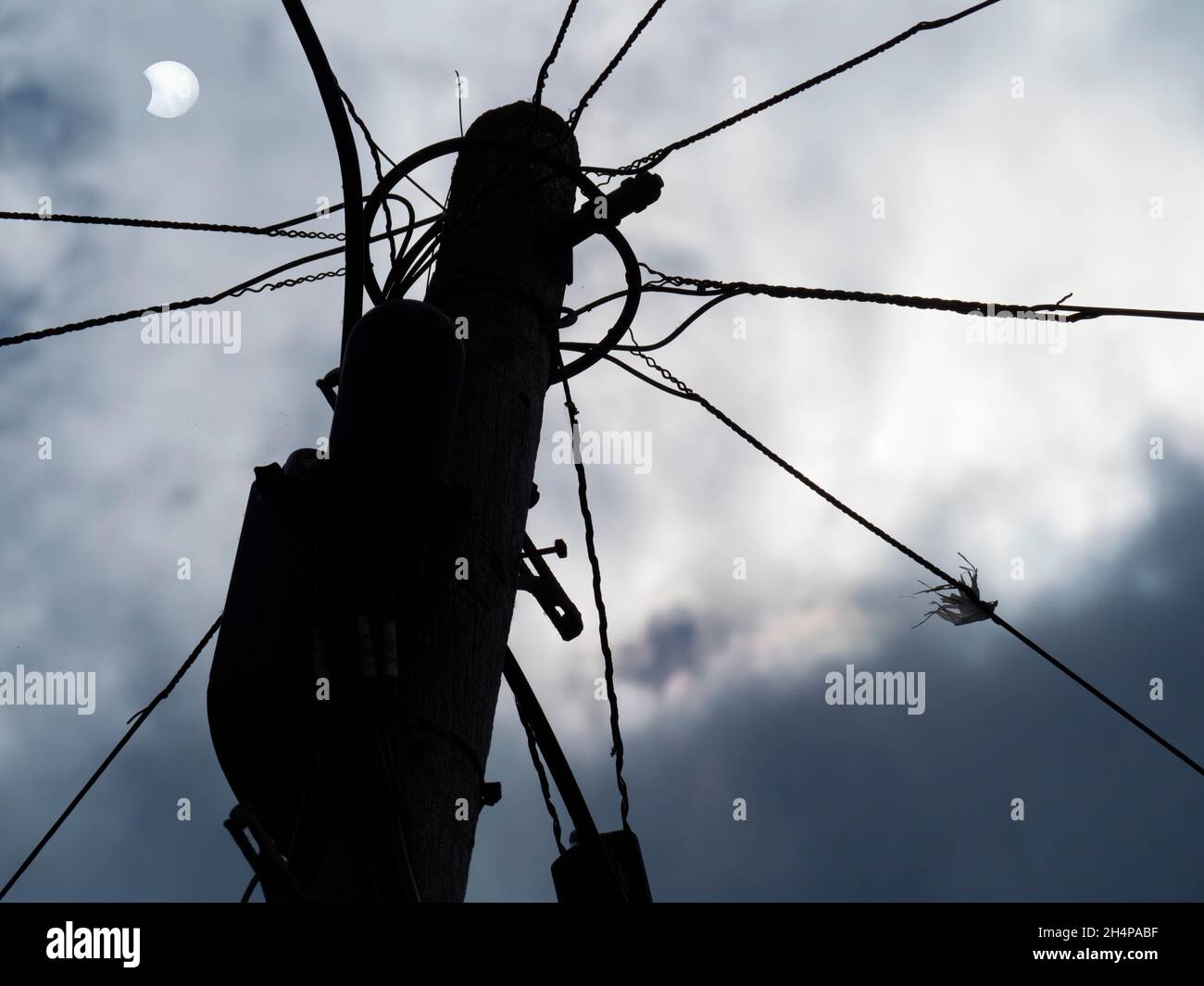 There was a partial solar viewable from parts of UK and Europe on the ...