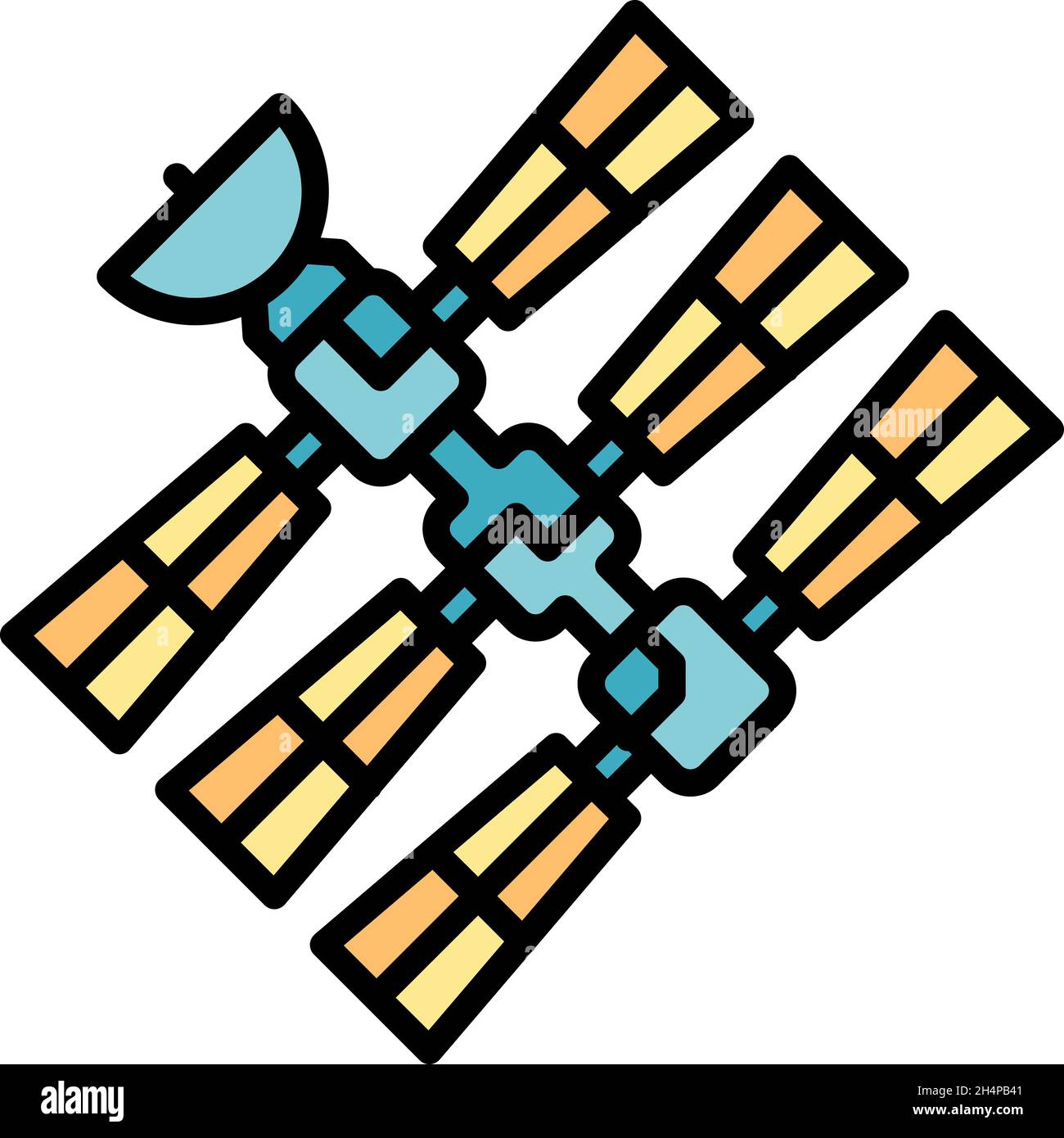 Iss vector vectors hi-res stock photography and images - Alamy