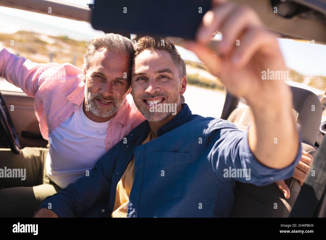 Couple Fun Taking Selfies Hi Res Stock Photography And Images Alamy
