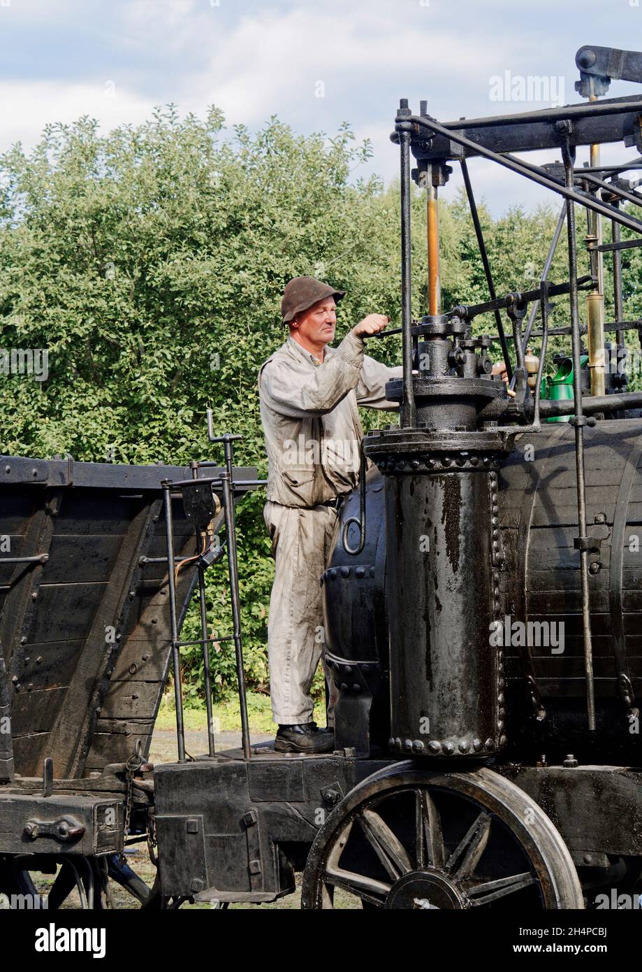 'Puffing Billy' a replica of an engine constructed in 1813-1814 ...