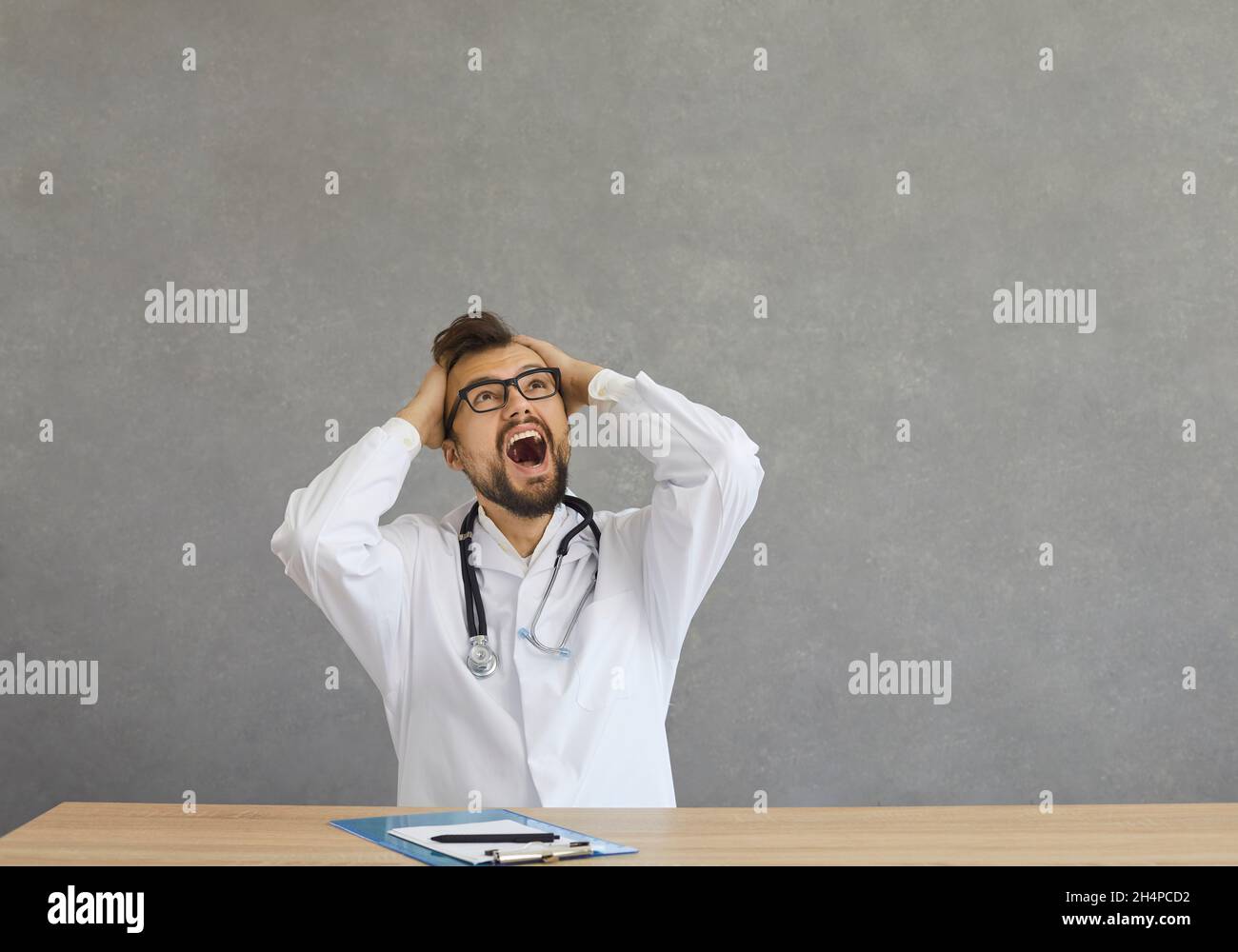 Tired patient hi-res stock photography and images - Alamy