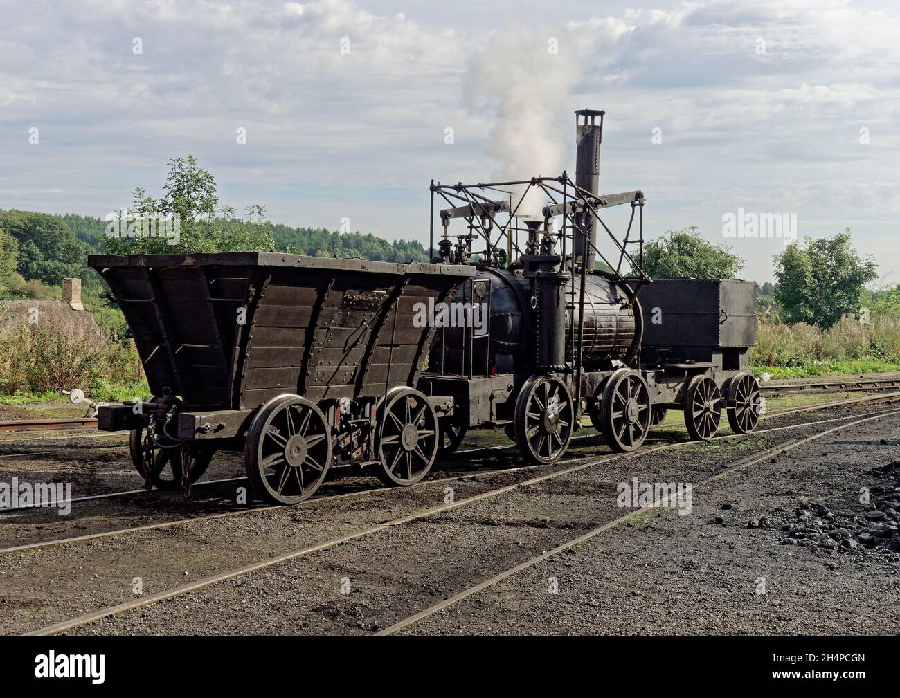 'Puffing Billy' a replica of an engine constructed in 1813-1814 ...