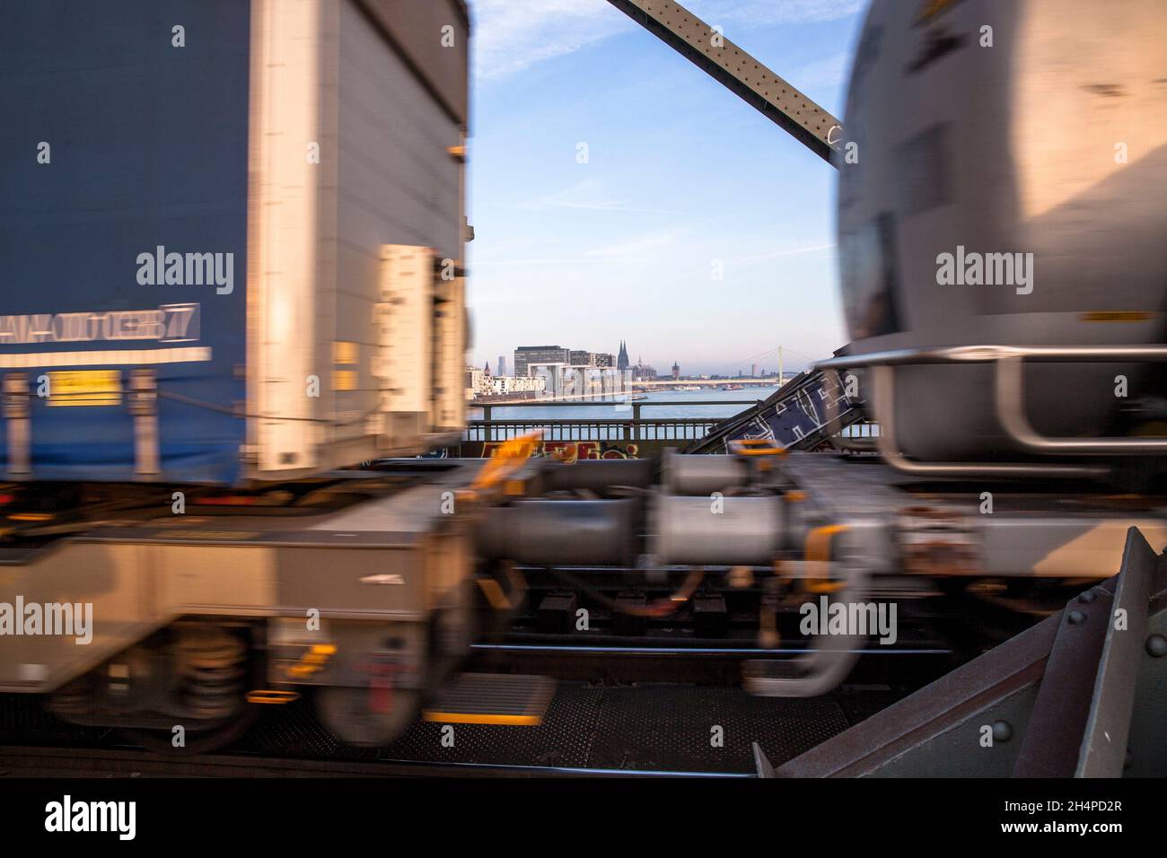 Train freight wagons hi-res stock photography and images - Alamy