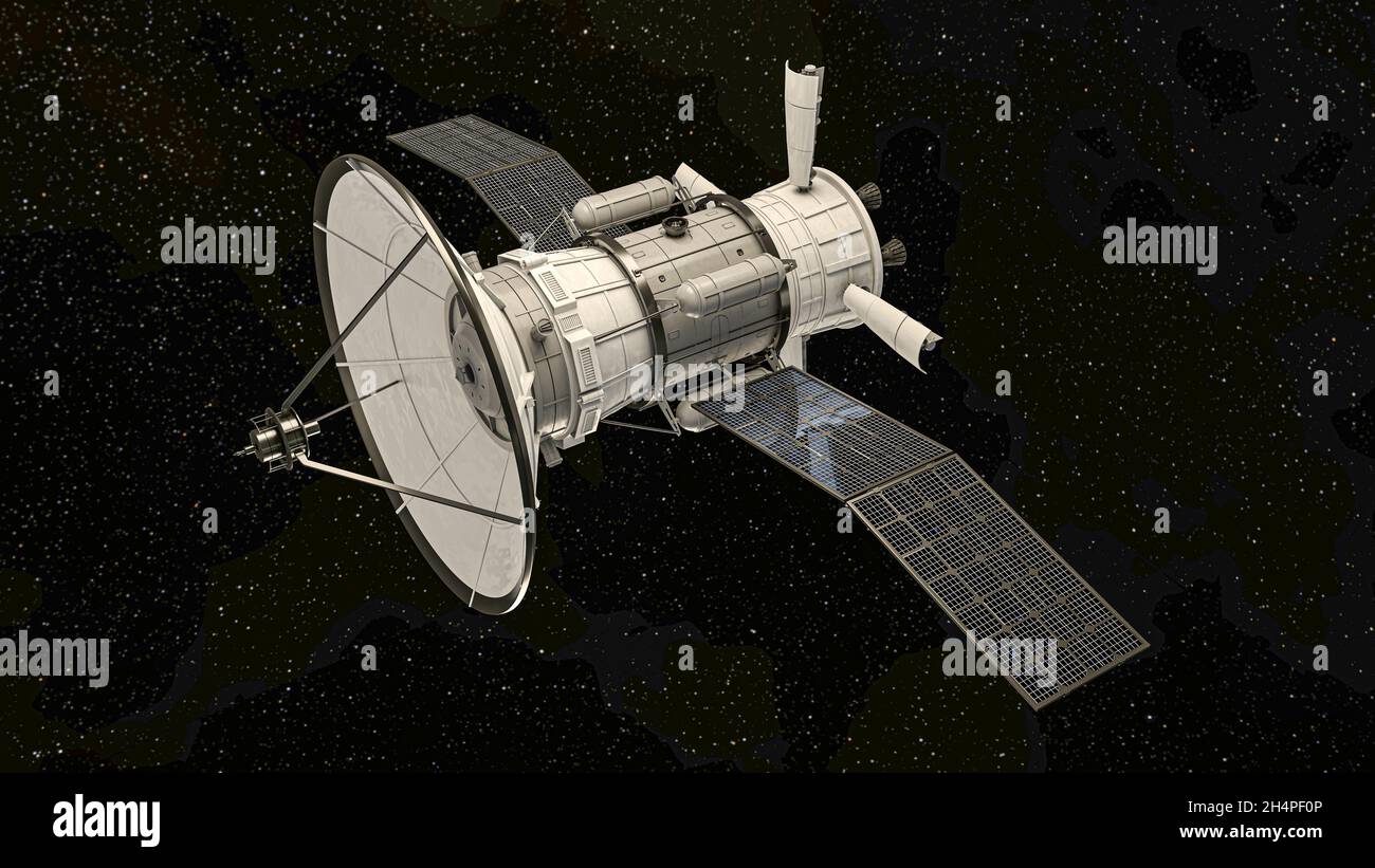 Satellite orbits hi-res stock photography and images - Alamy