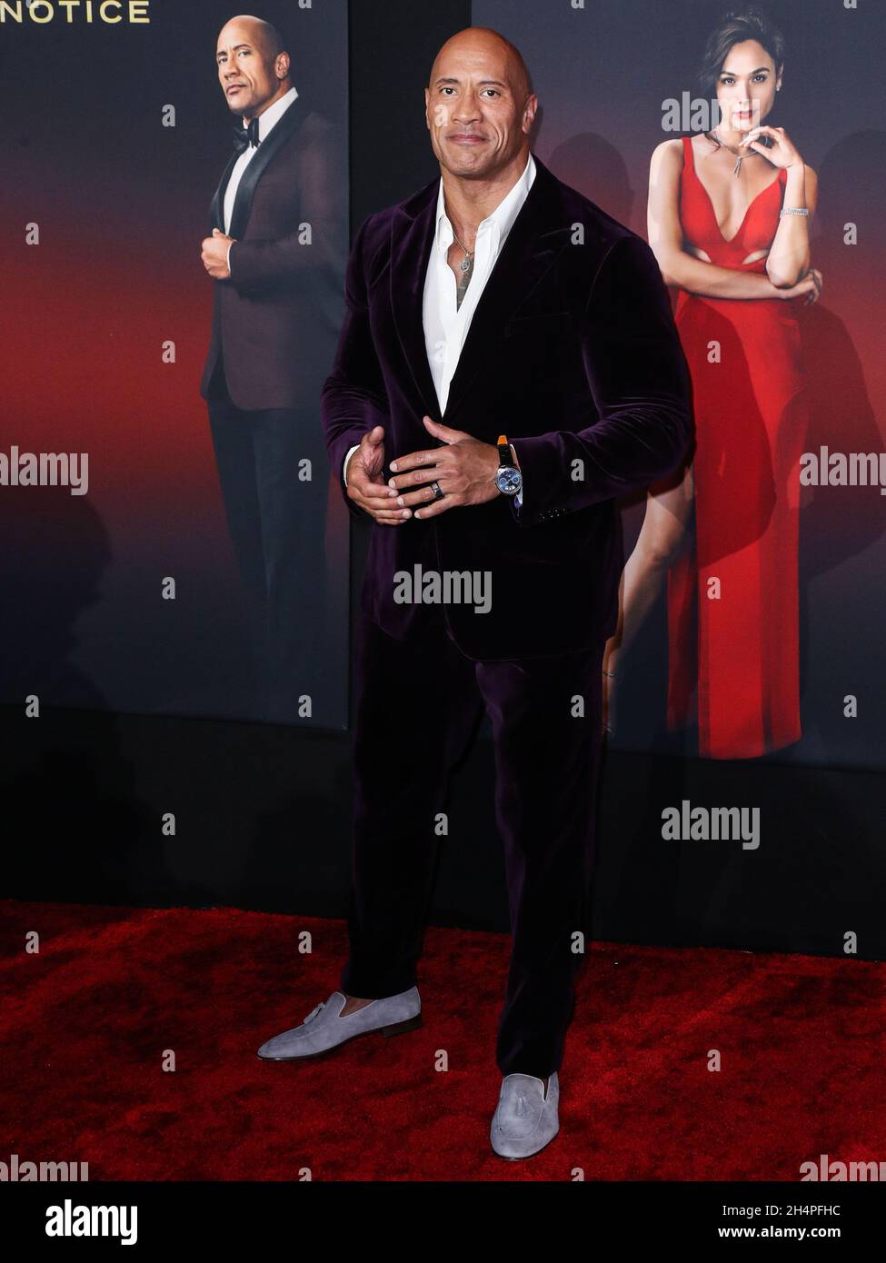 LOS ANGELES, CALIFORNIA, USA - NOVEMBER 04: Actor Dwayne Johnson ...