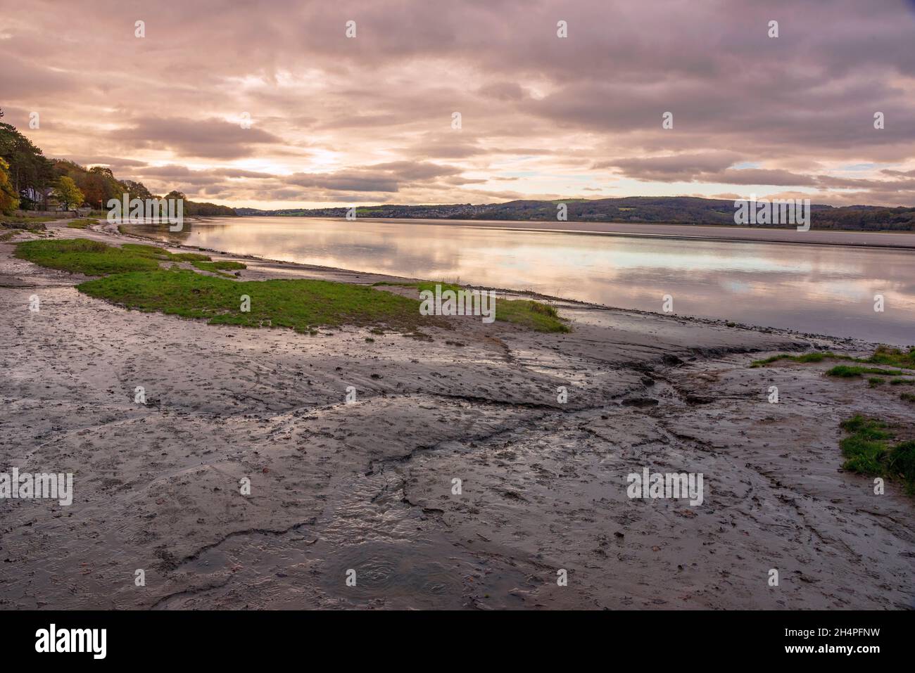 The river Kent estuary at Arnside in Cumbria Stock Photo - Alamy