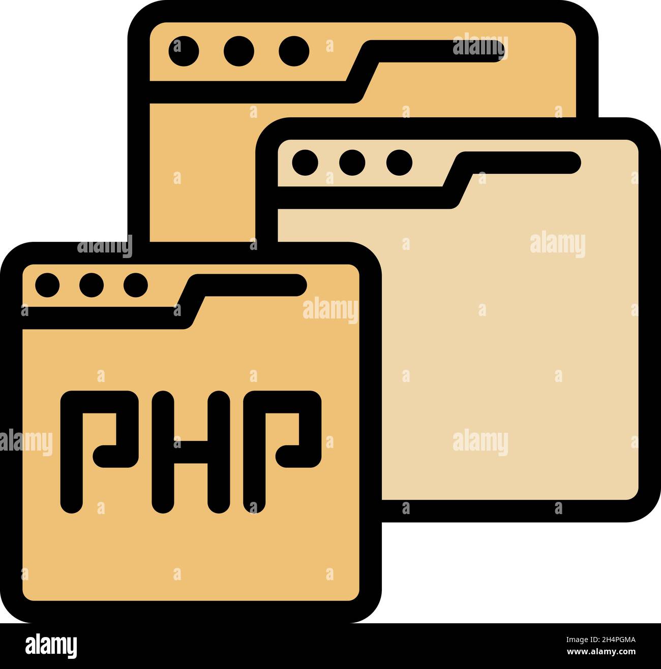 Internet pages multiple Stock Vector Images - Alamy