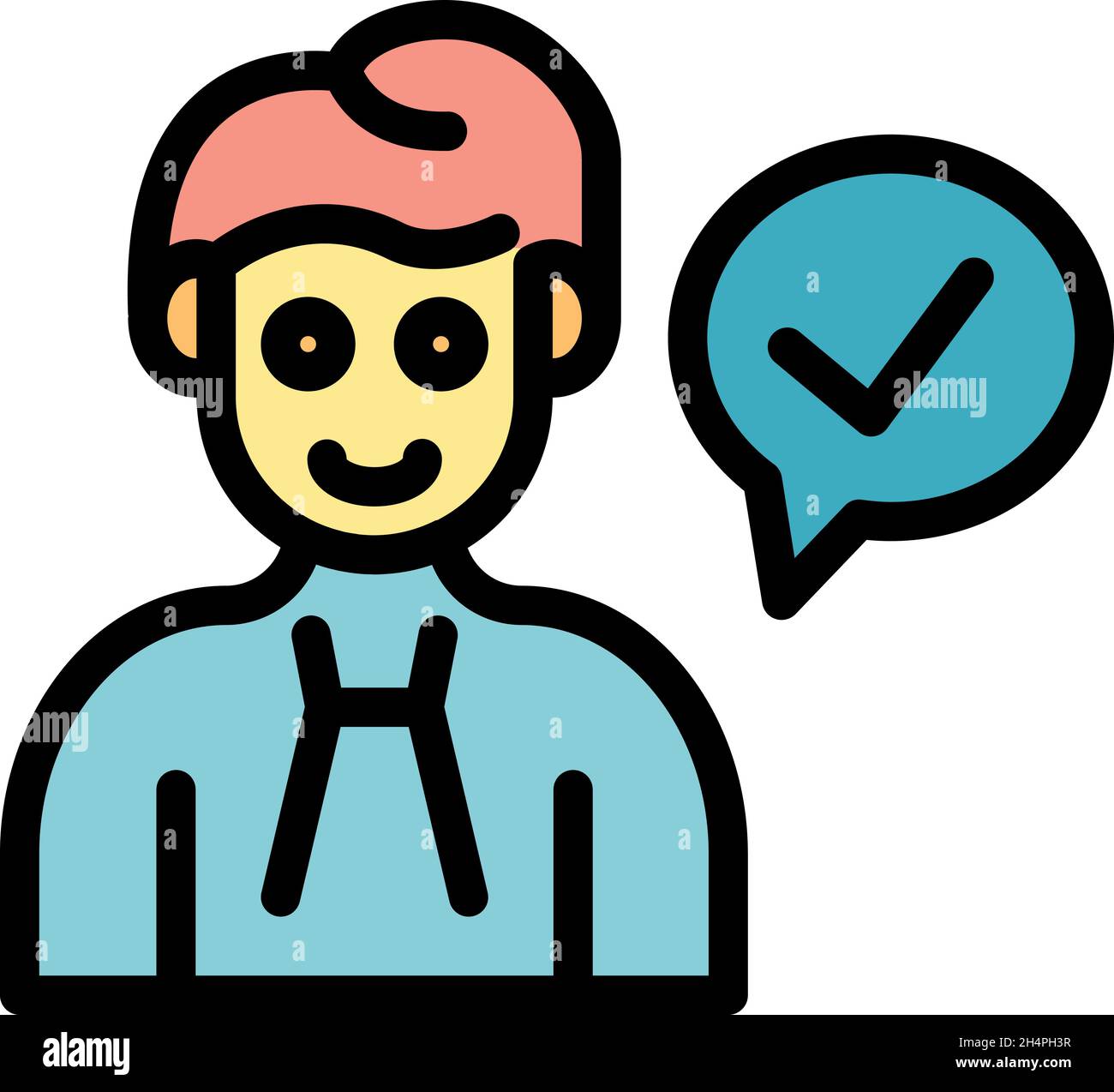 Certificate manager approved icon. Outline certificate manager approved ...