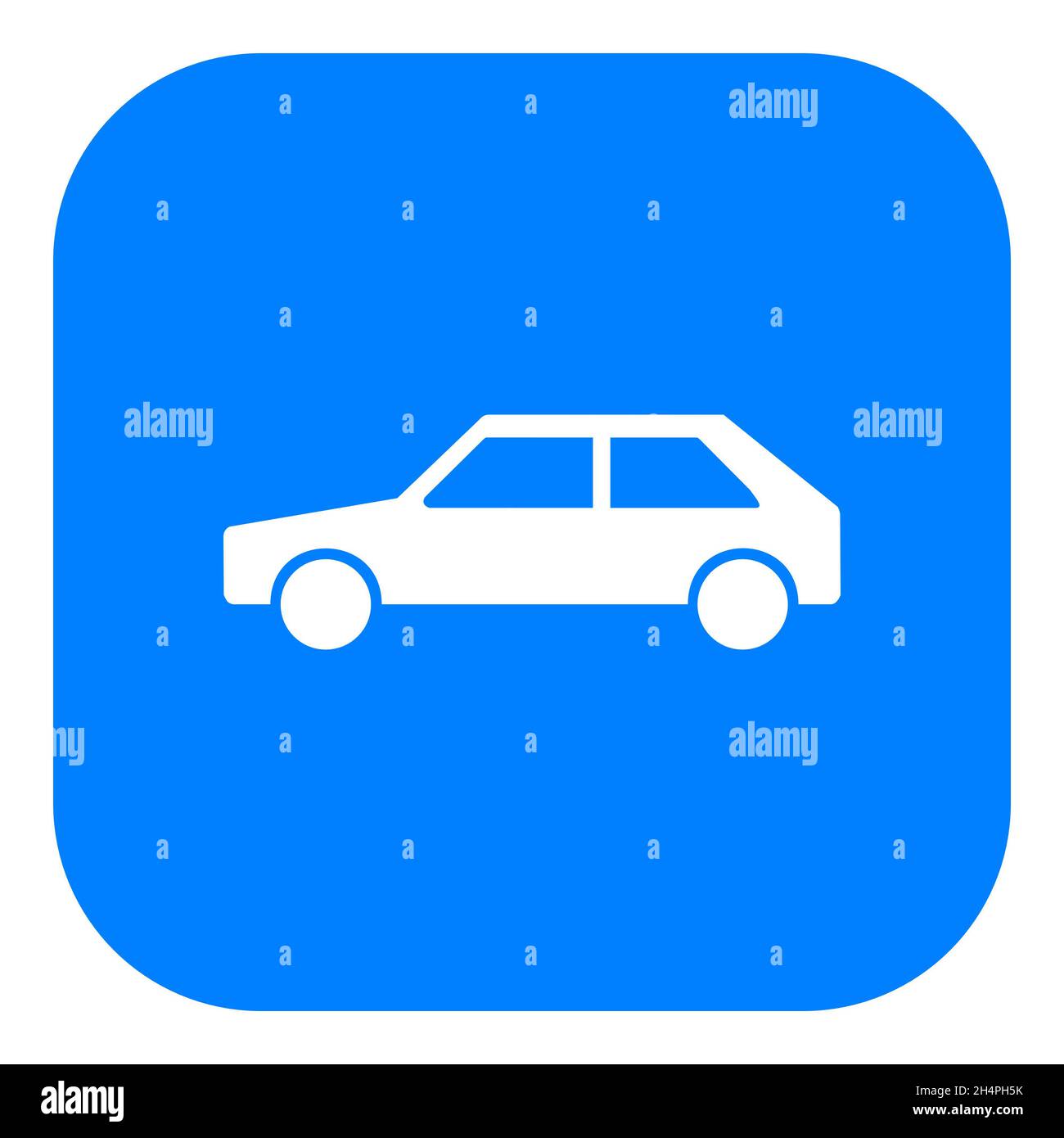 Car and app icon Stock Photo - Alamy