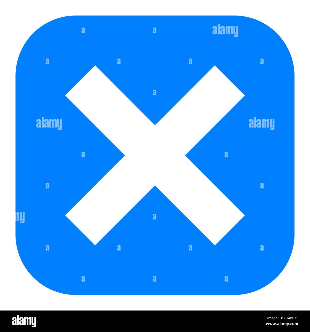 Crossing and app icon Stock Photo - Alamy