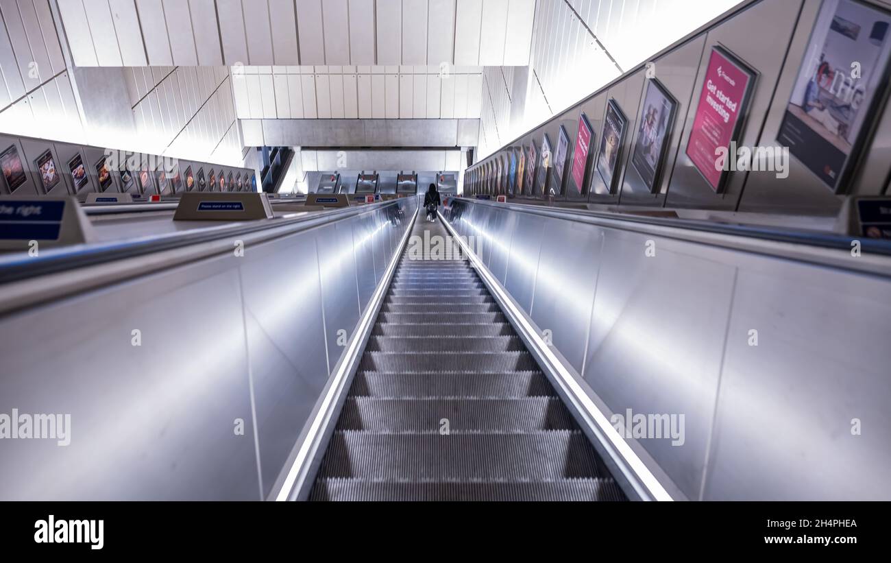 Nine Elms Underground Station, London Stock Photo - Alamy