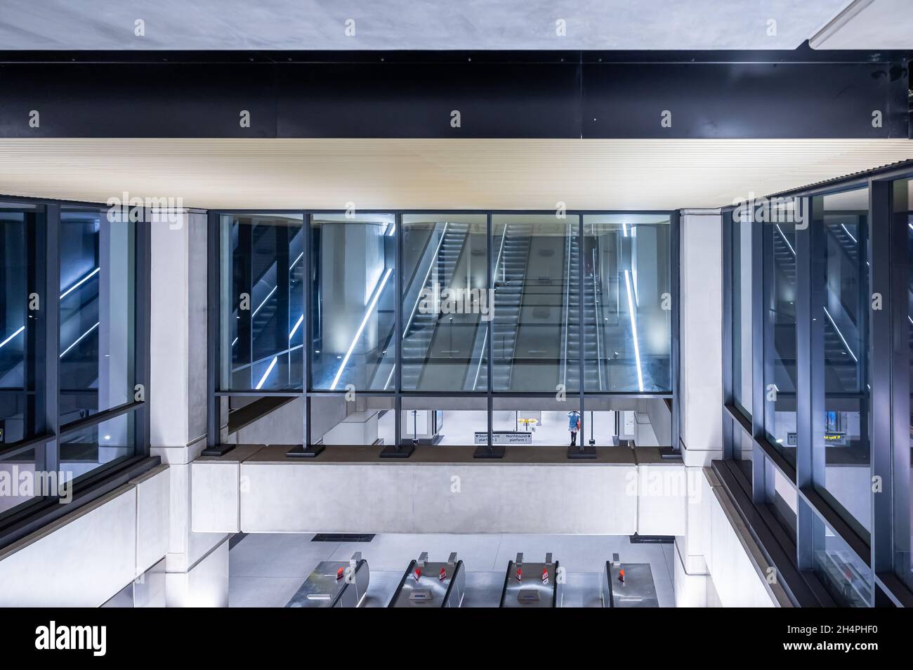 Nine Elms Underground Station, London Stock Photo - Alamy