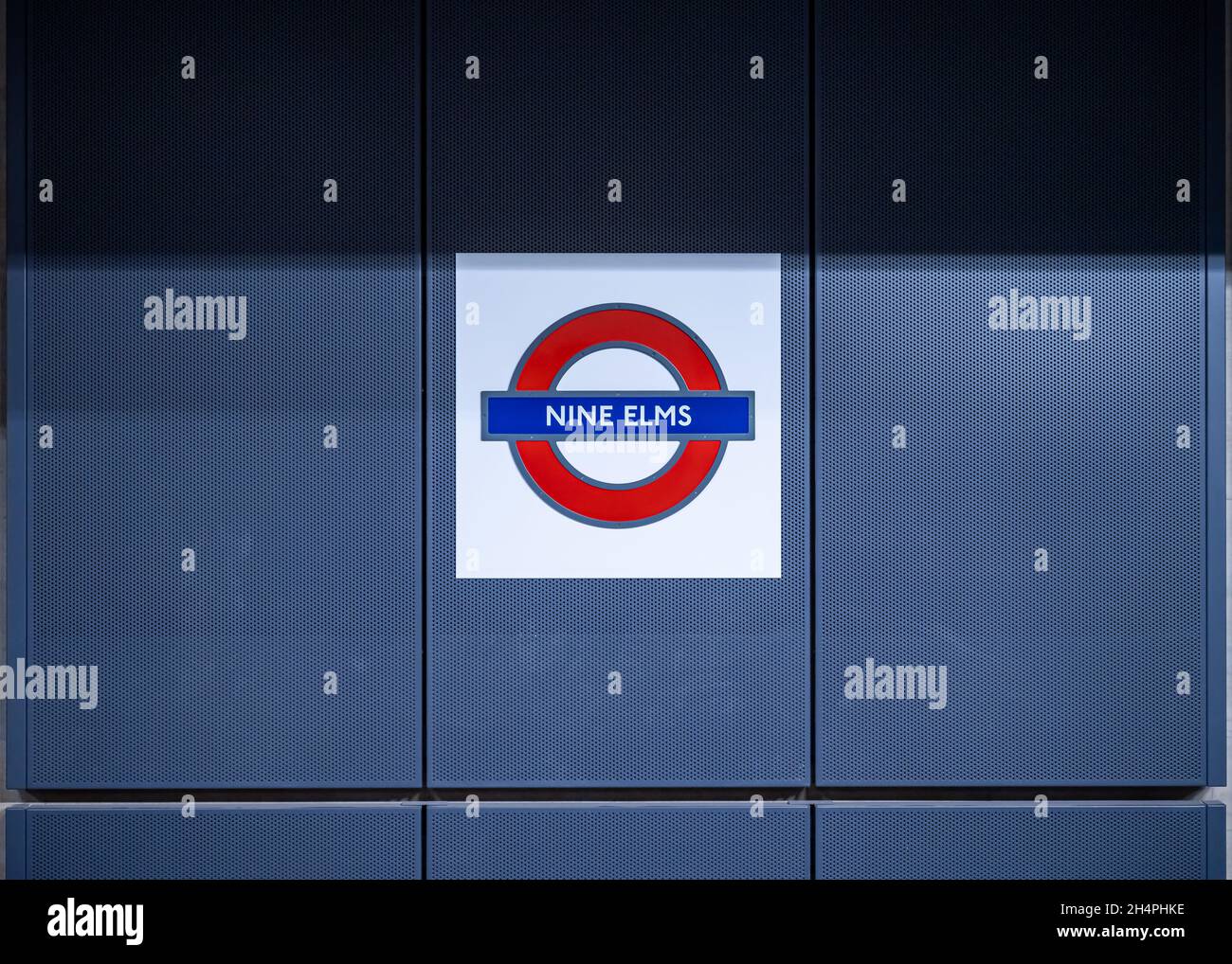 Nine Elms Underground Station, London Stock Photo - Alamy