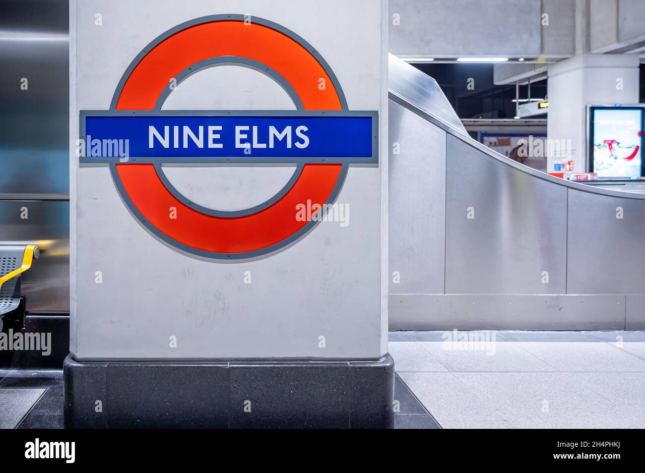 Nine Elms Underground Station, London Stock Photo - Alamy