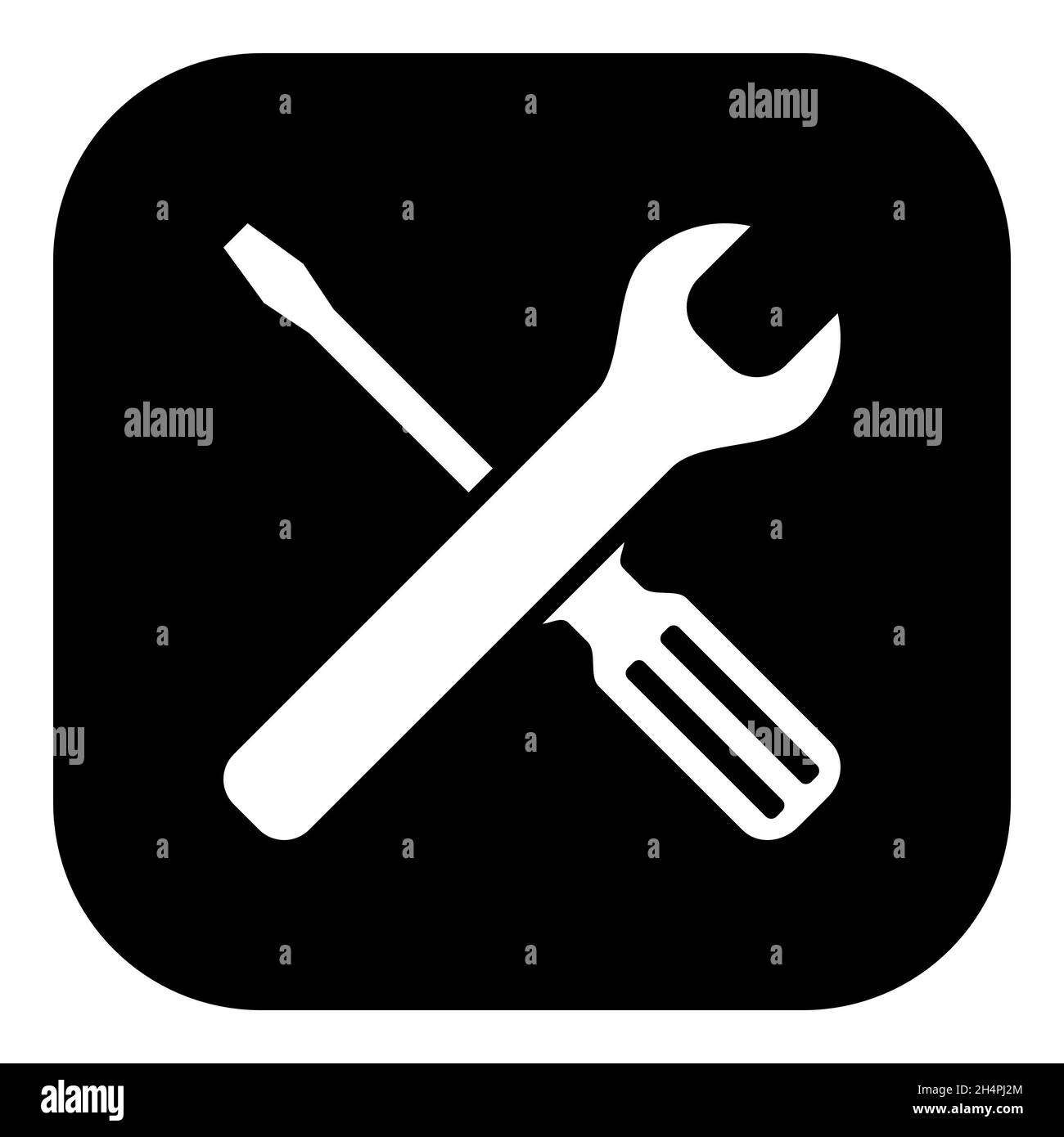 Tools and app icon Stock Photo - Alamy