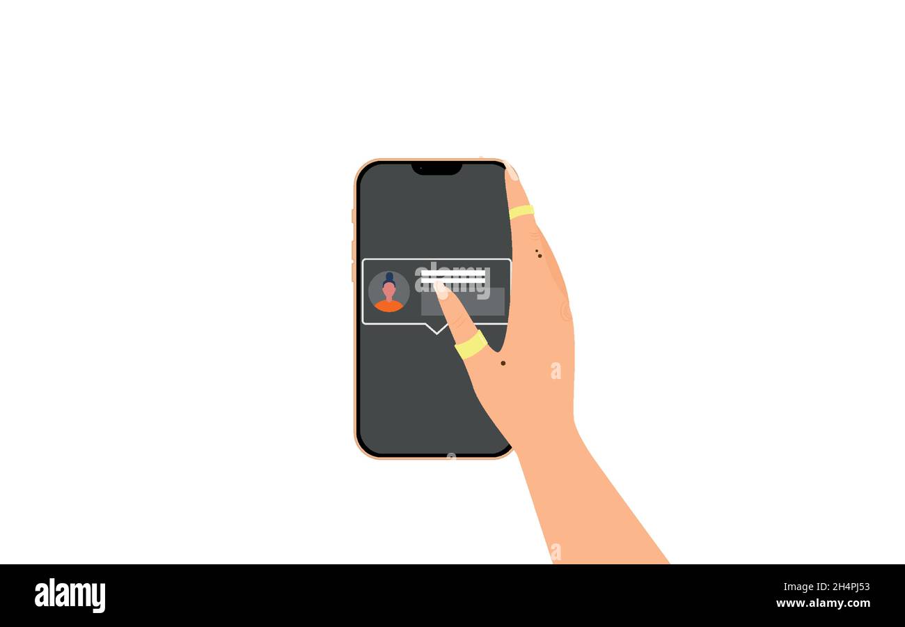 Received email Stock Vector Images - Alamy