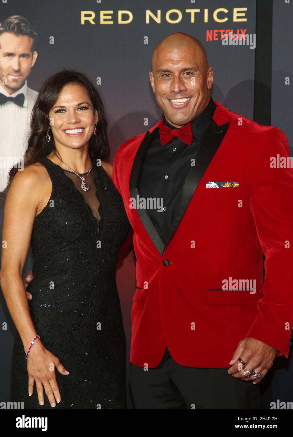 Los Angeles, Ca. 3rd Nov, 2021. Tanoai Reed, at the Netflix premiere of ...