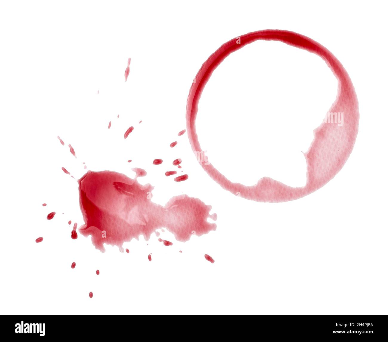 wine stain fleck beverage drink alcohol Stock Photo - Alamy