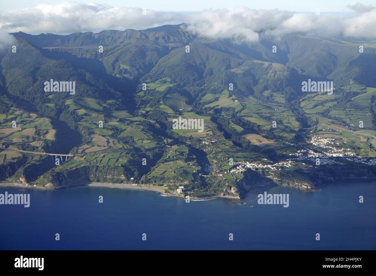 Aerial from azores island hi-res stock photography and images - Alamy