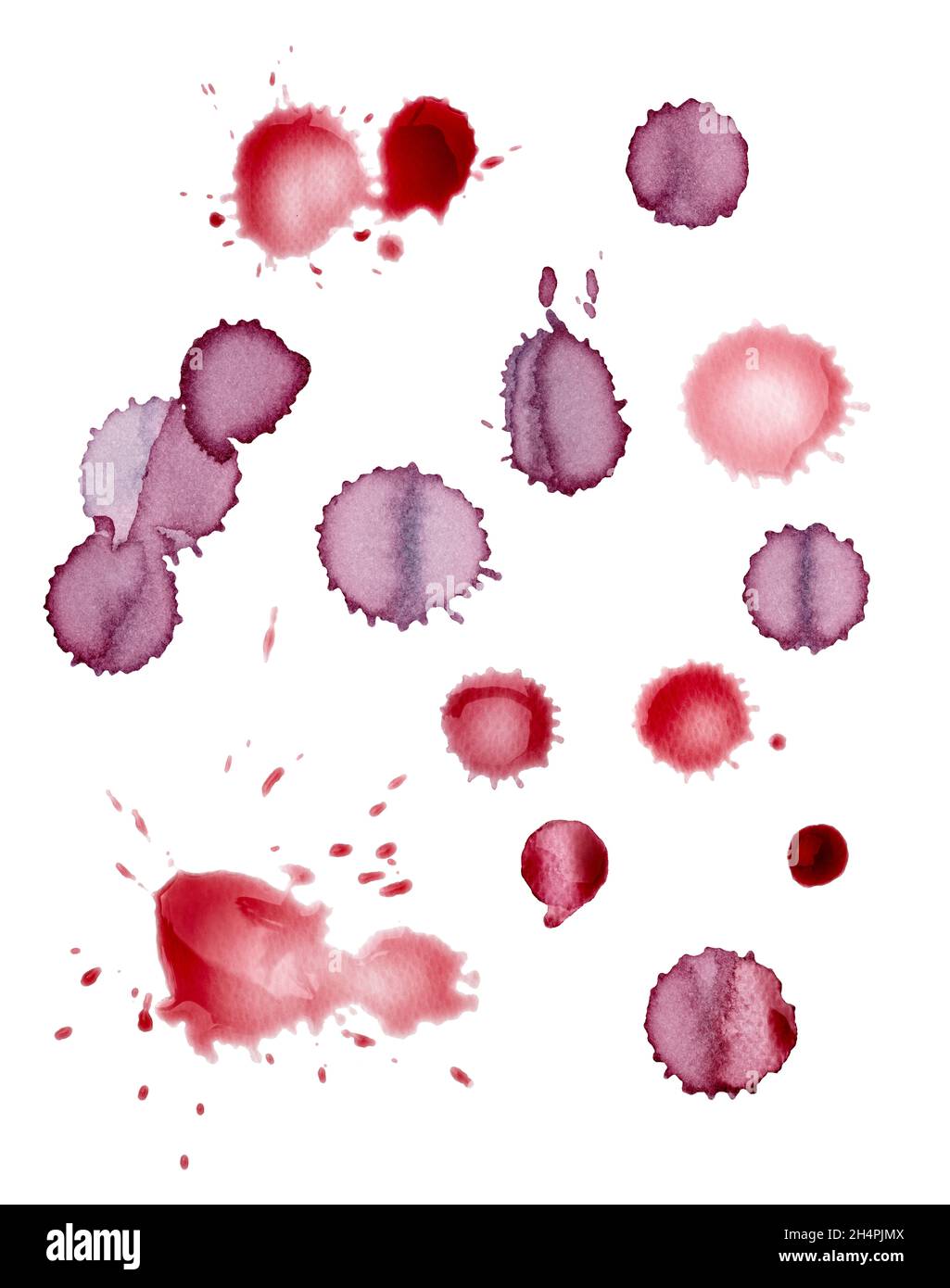 wine stain fleck beverage drink alcohol Stock Photo - Alamy