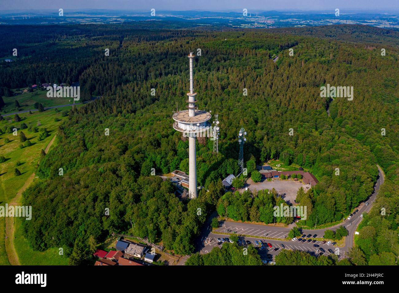 Hoherodskopf im Vogelsberg aus der Luft | Aerial Photo of the ...