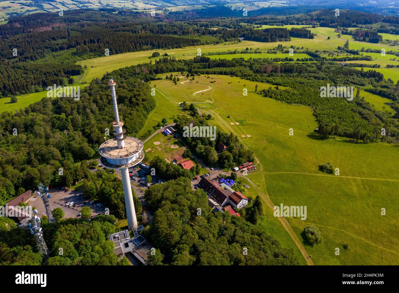 Hoherodskopf im Vogelsberg aus der Luft | Aerial Photo of the ...