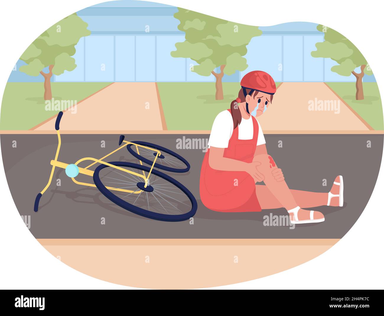 Bicycle accident infographic hi-res stock photography and images - Alamy