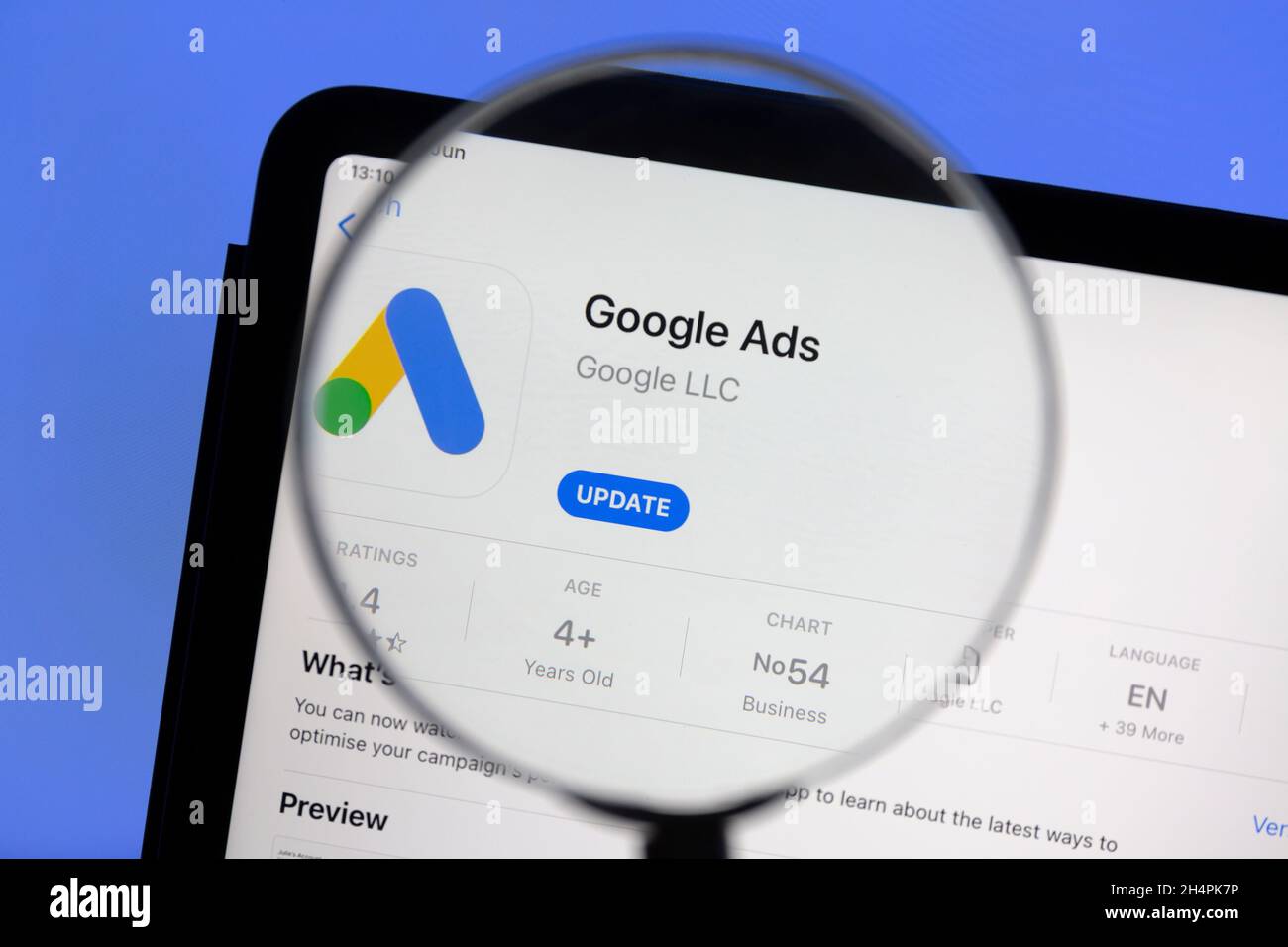 Smart glass ad hi-res stock photography and images - Alamy