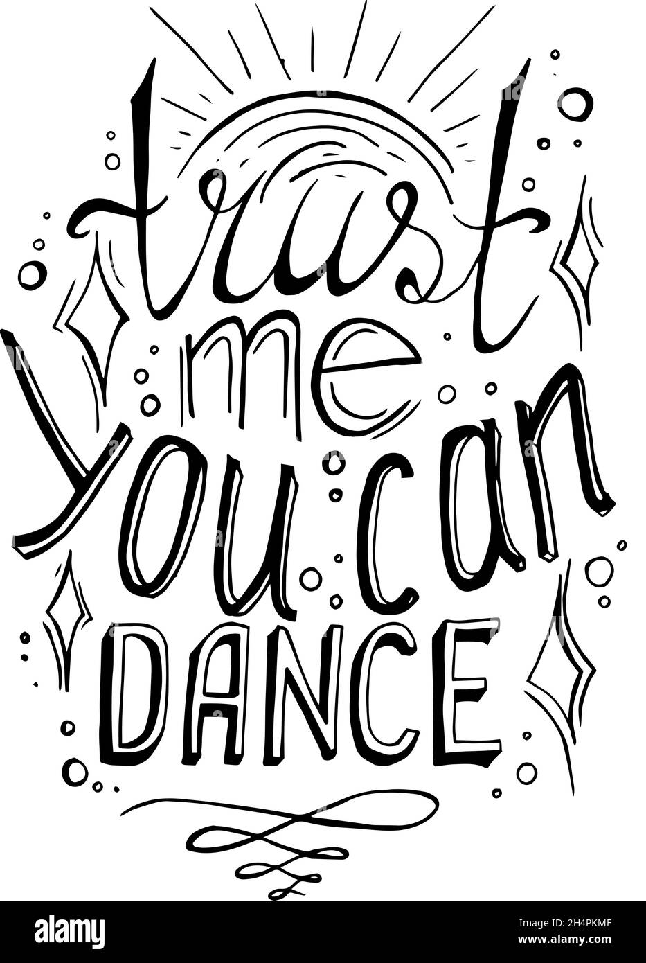 font compositions, lettering, graphic design Stock Vector Image & Art ...