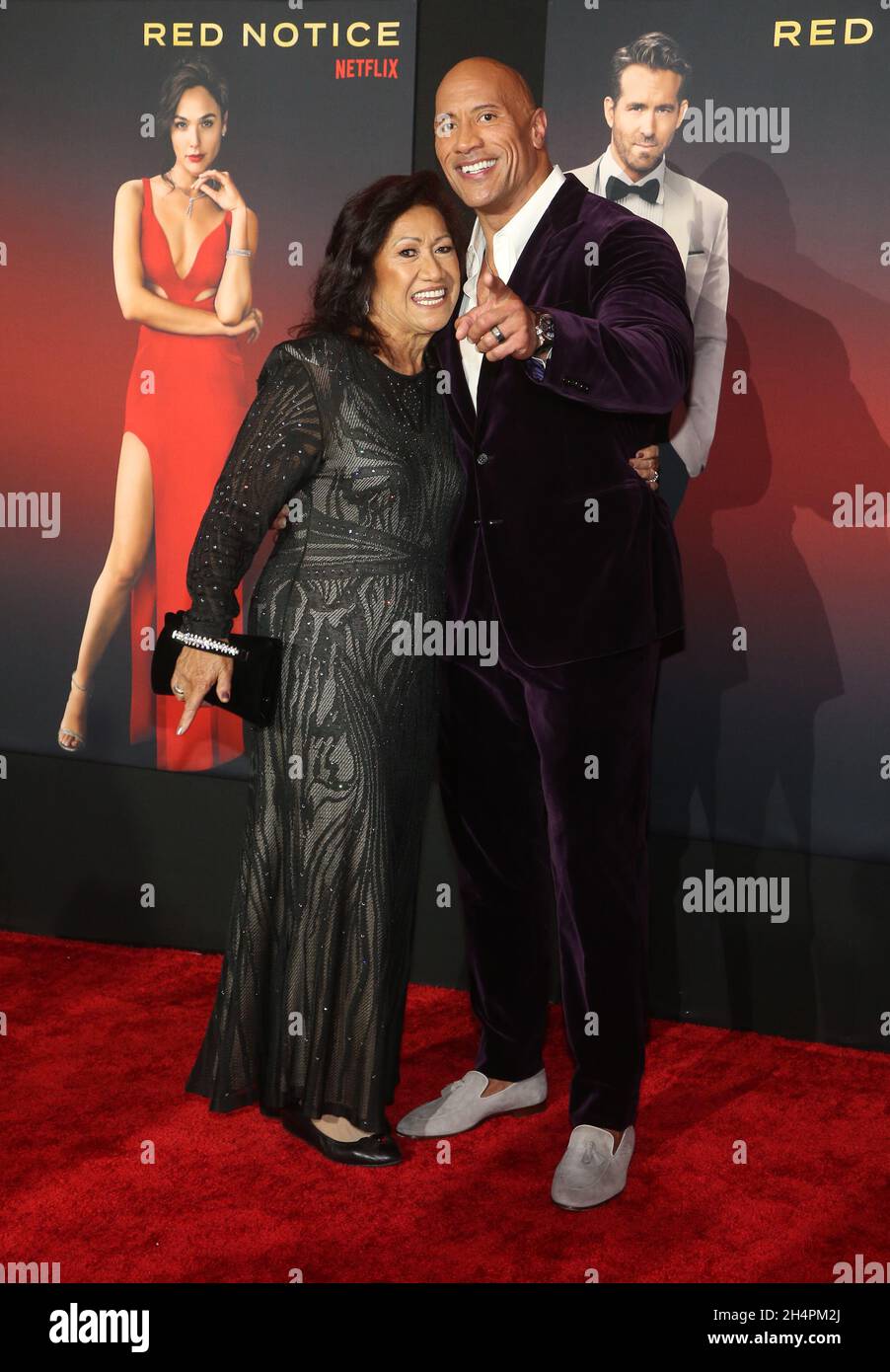 Los Angeles, Ca. 3rd Nov, 2021. Dwayne Johnson, Ata Johnson, at the ...