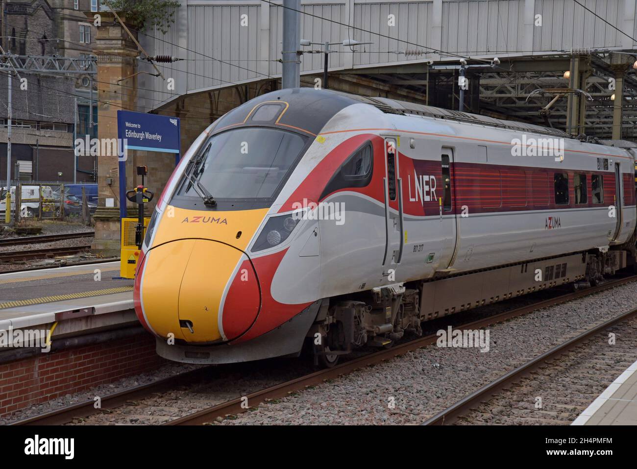 Electric train hitachi scotland hi-res stock photography and images - Alamy