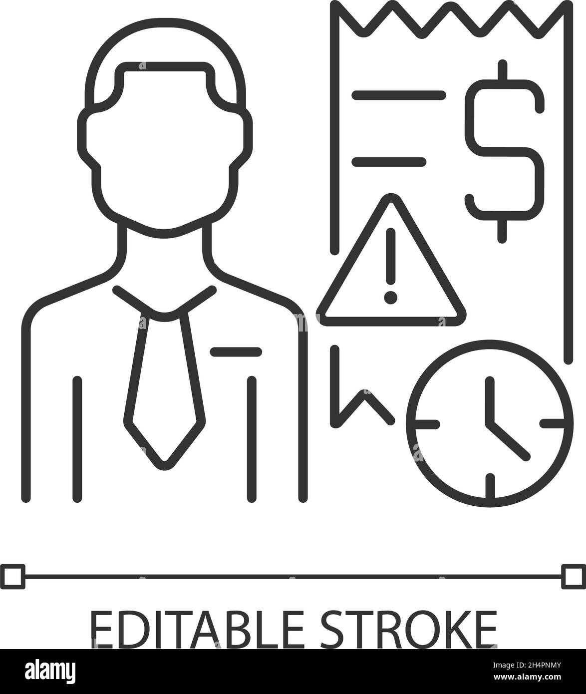 Collector linear icon Stock Vector Image & Art - Alamy