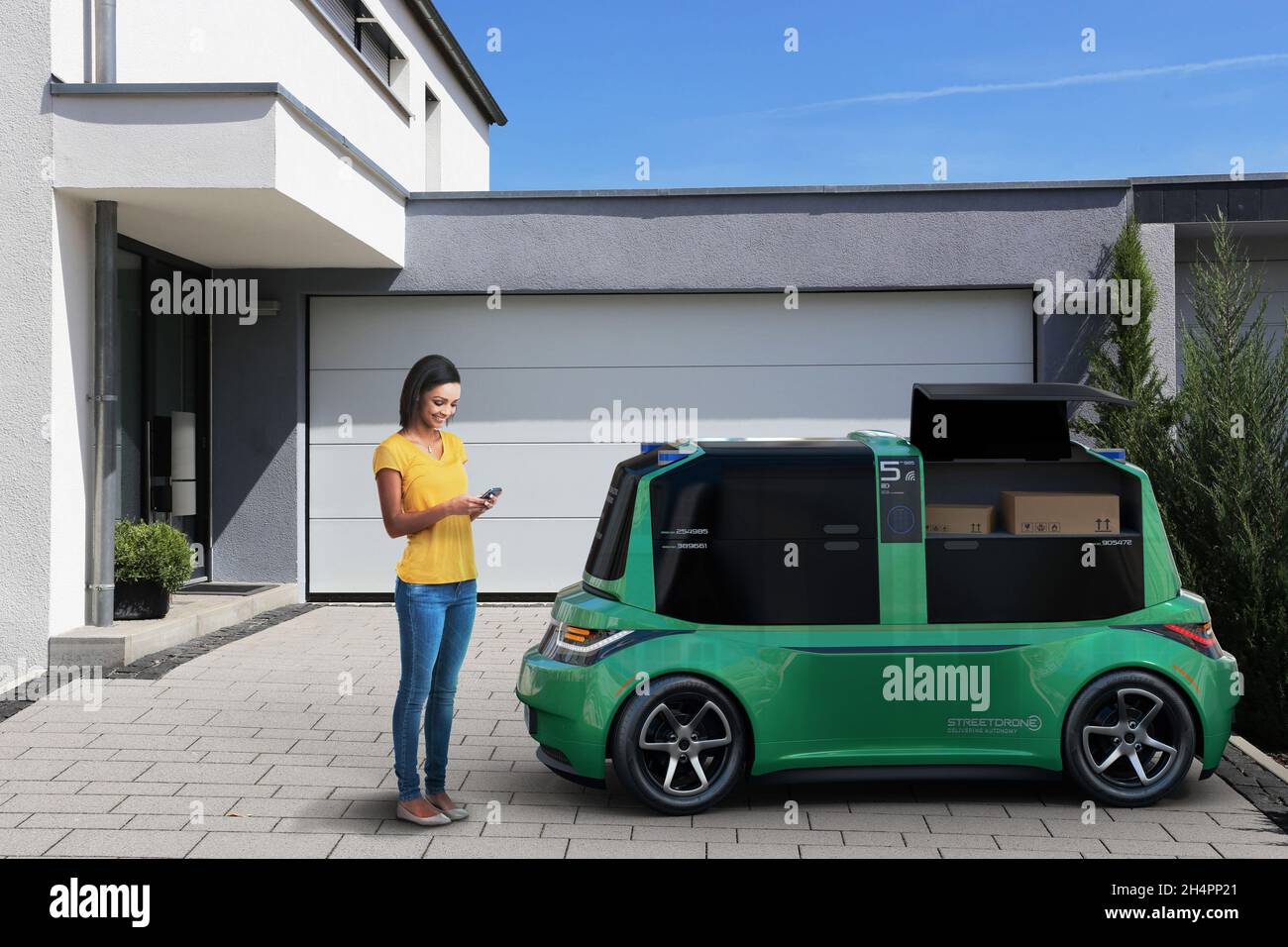 StreetDrone's autonomous delivery pod, Pix-e, providing hyper-localised ...