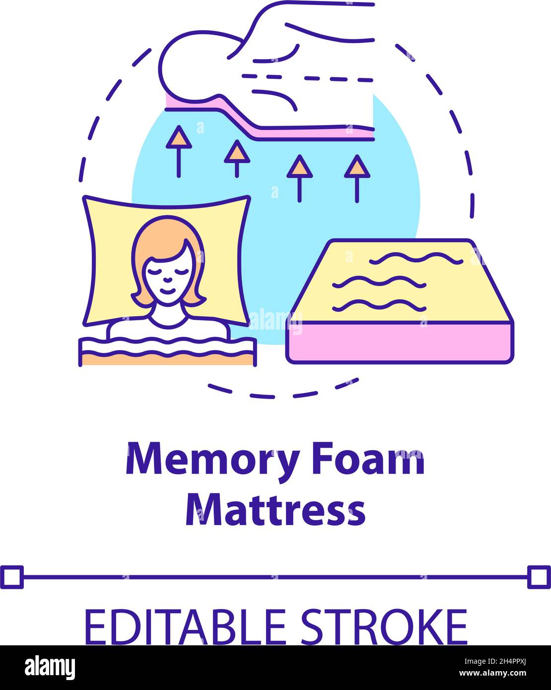 Viscoelastic foam Stock Vector Images - Alamy