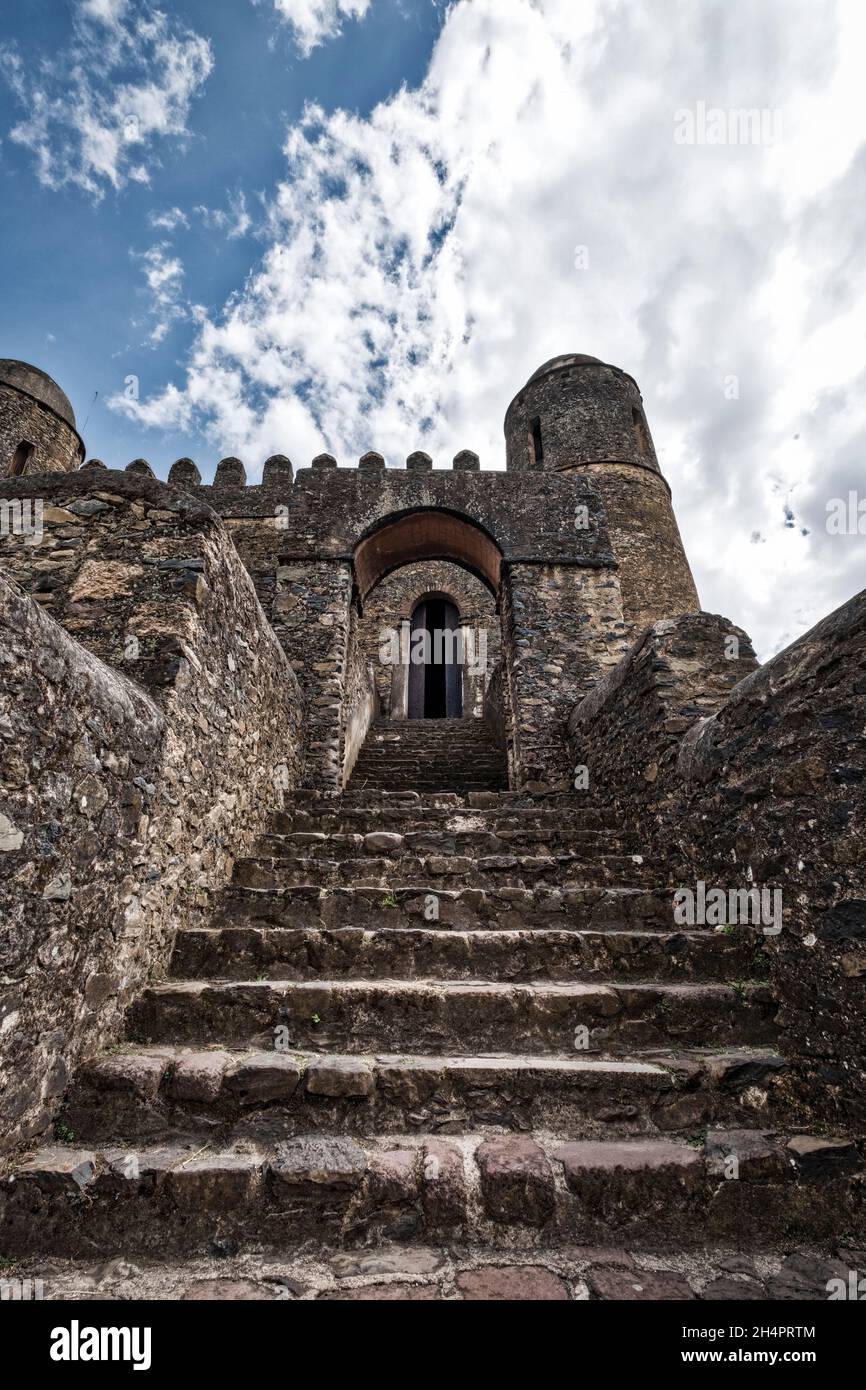 Castles in Gondar, Ahmara, Ethiopia Stock Photo - Alamy
