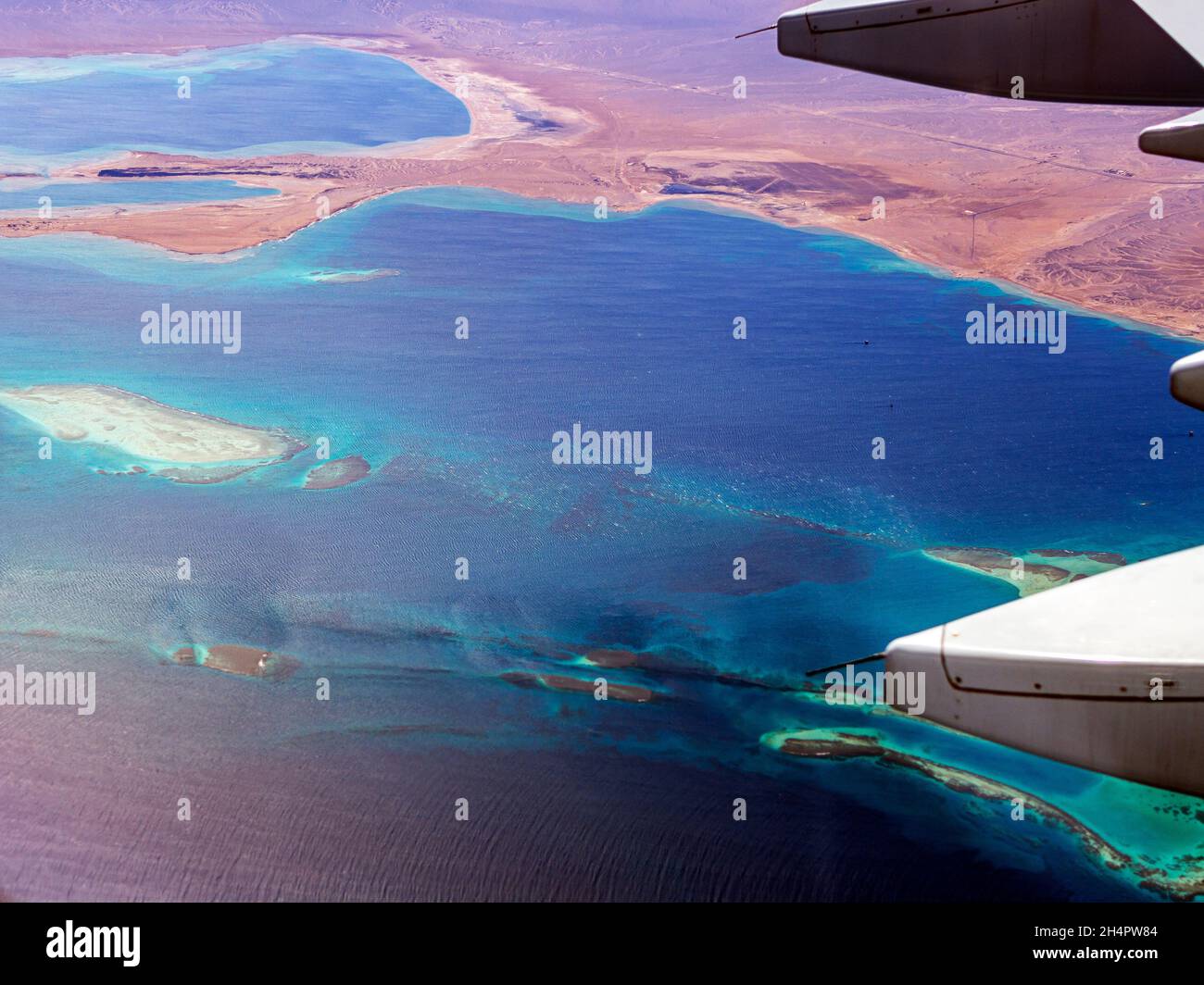 Aerial view above the clouds and sky, Inspiration concept. Travel ...