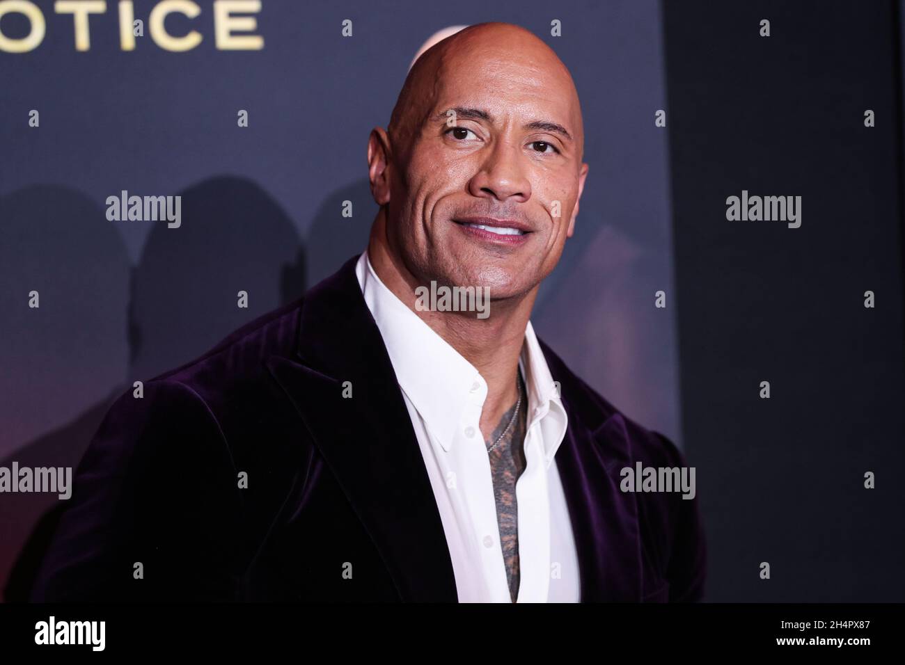 LOS ANGELES, CALIFORNIA, USA - NOVEMBER 04: Actor Dwayne Johnson ...