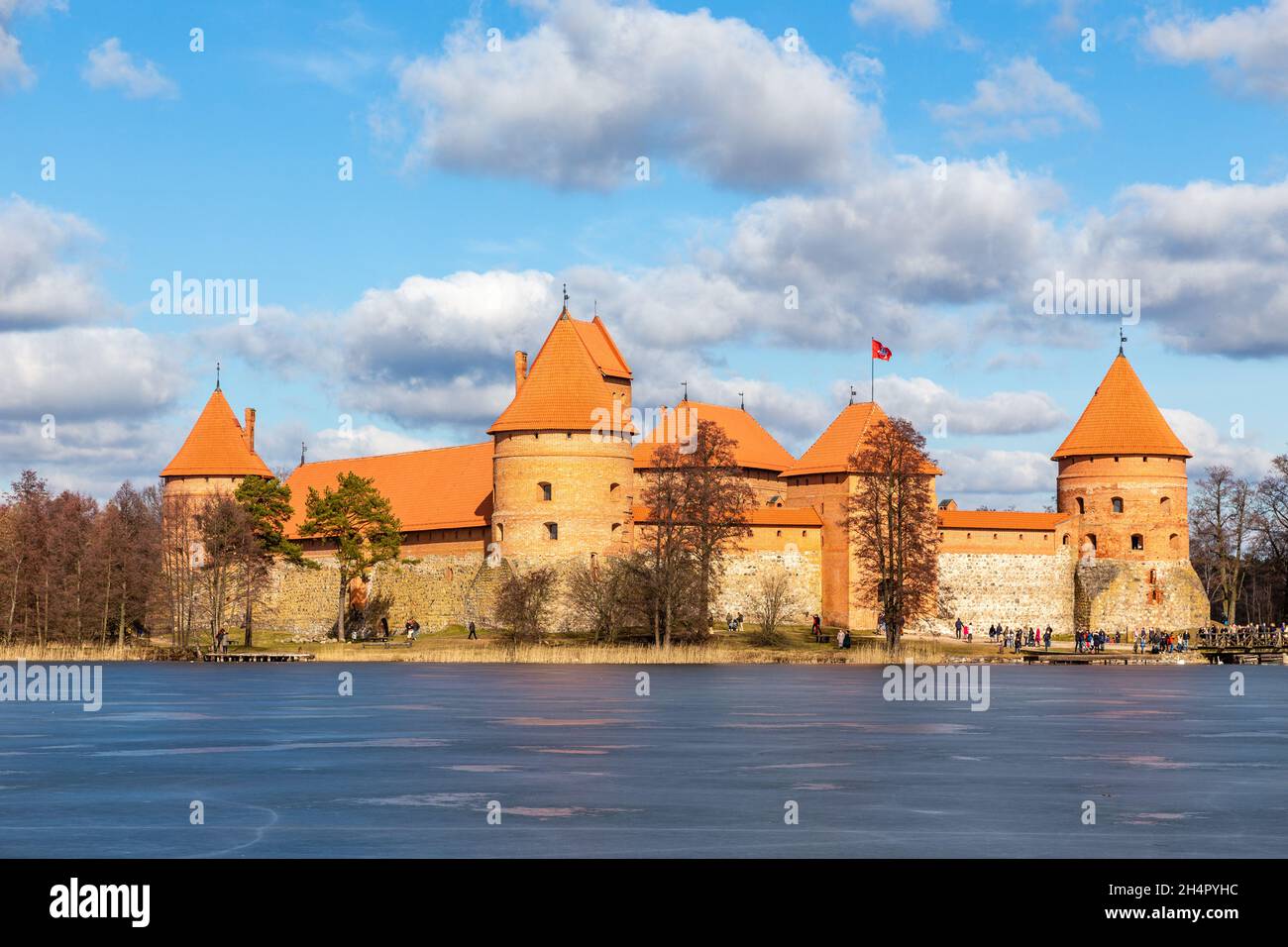 Trakai castle lake galve lithuania hi-res stock photography and images ...