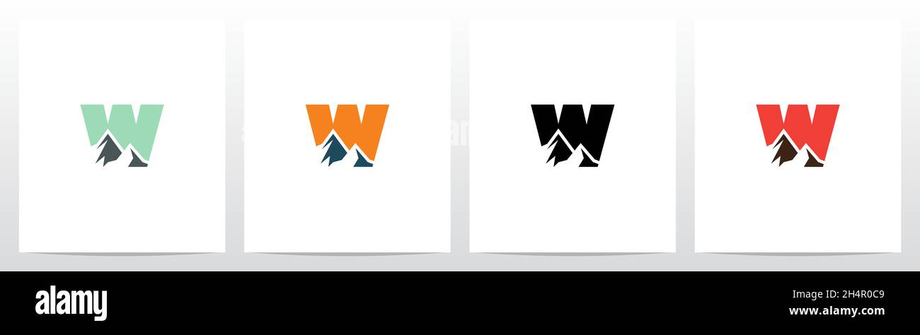 Mountaineer range Stock Vector Images - Alamy