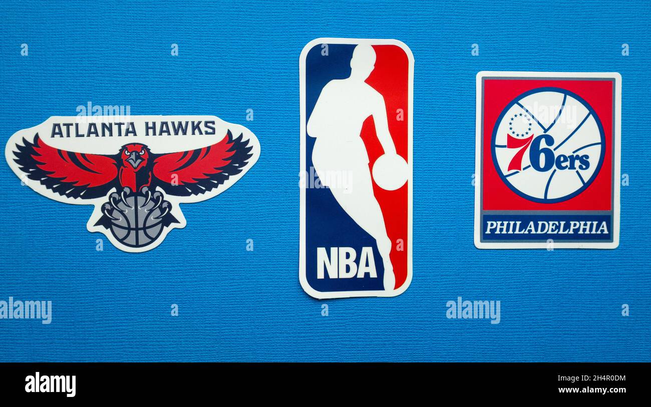 Atlanta hawks logo symbol icon hi-res stock photography and images - Alamy