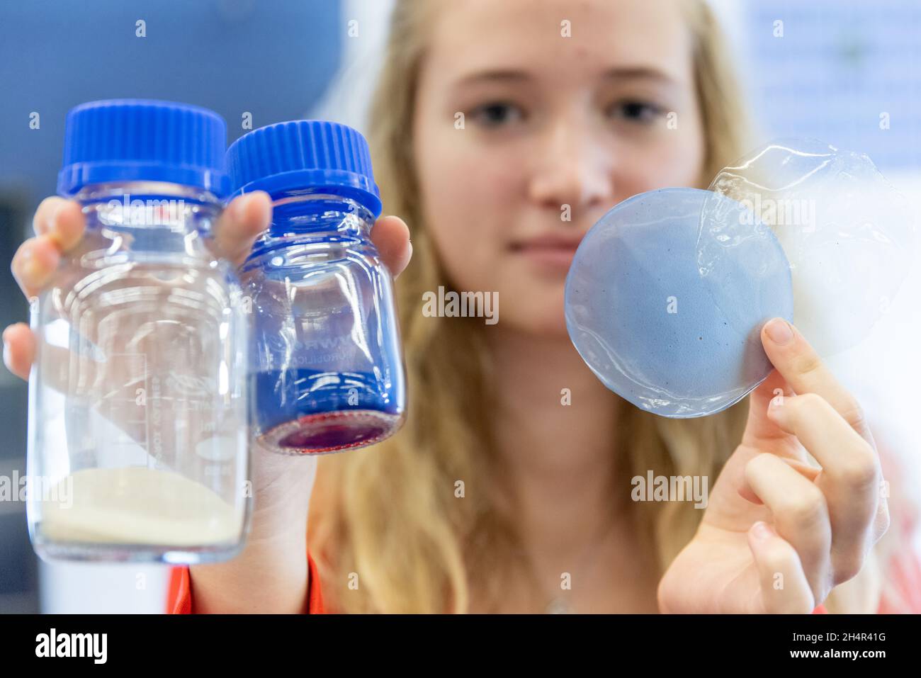 Nuremberg, Germany. 04th Nov, 2021. Rebecca Ritter, inventor from the ...