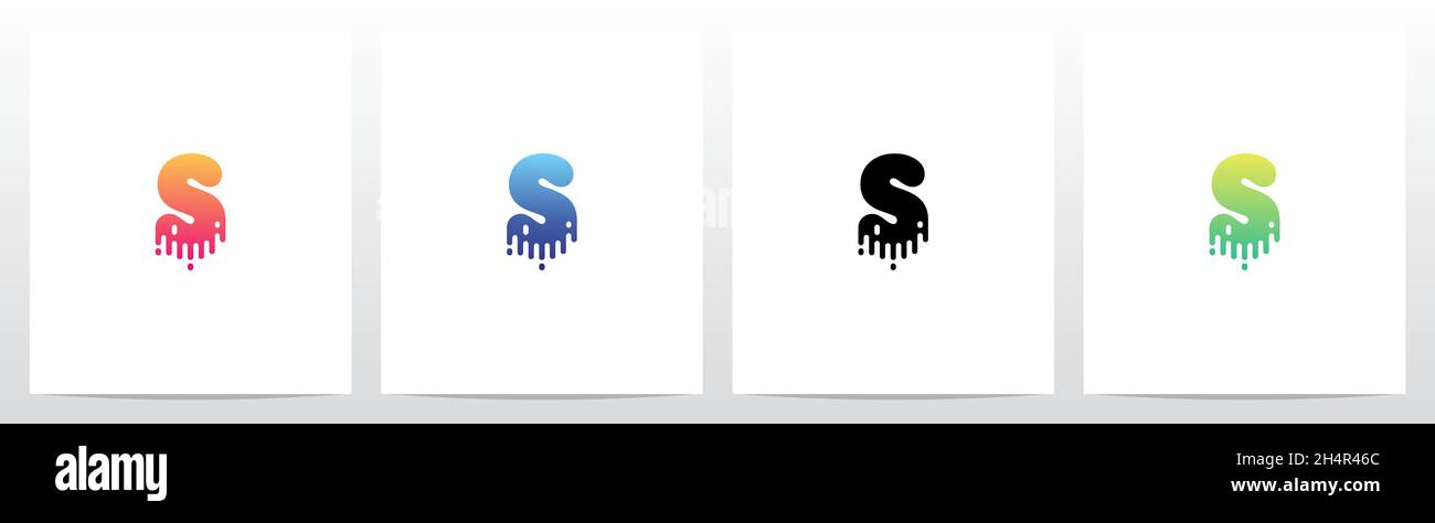 Paint dripping alphabet hi-res stock photography and images - Alamy